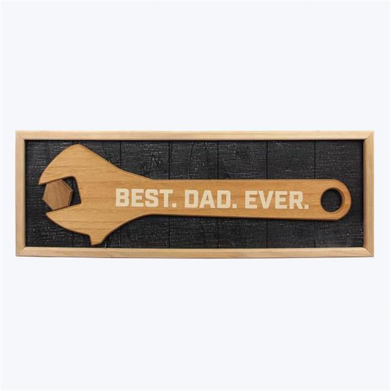 Wood Framed Wrench Dad Wall Sign - Walmart.com