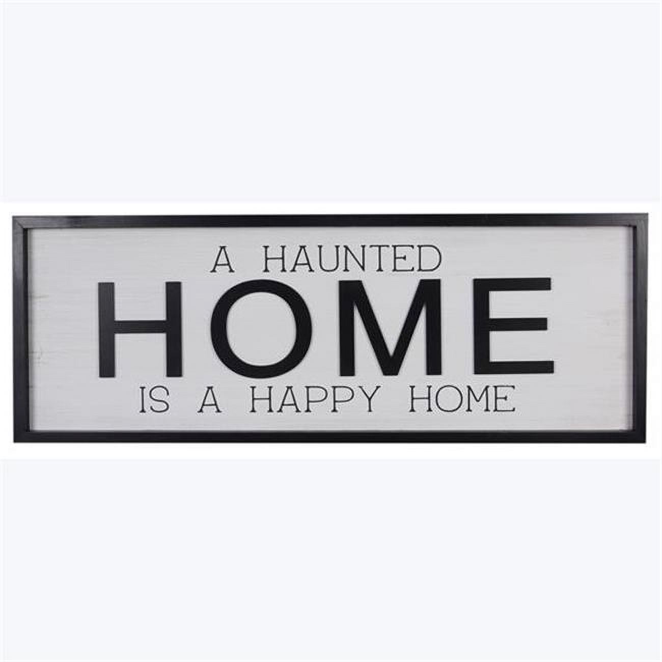Wood Fun & Freaky Haunted Home Wall Sign - Walmart.com