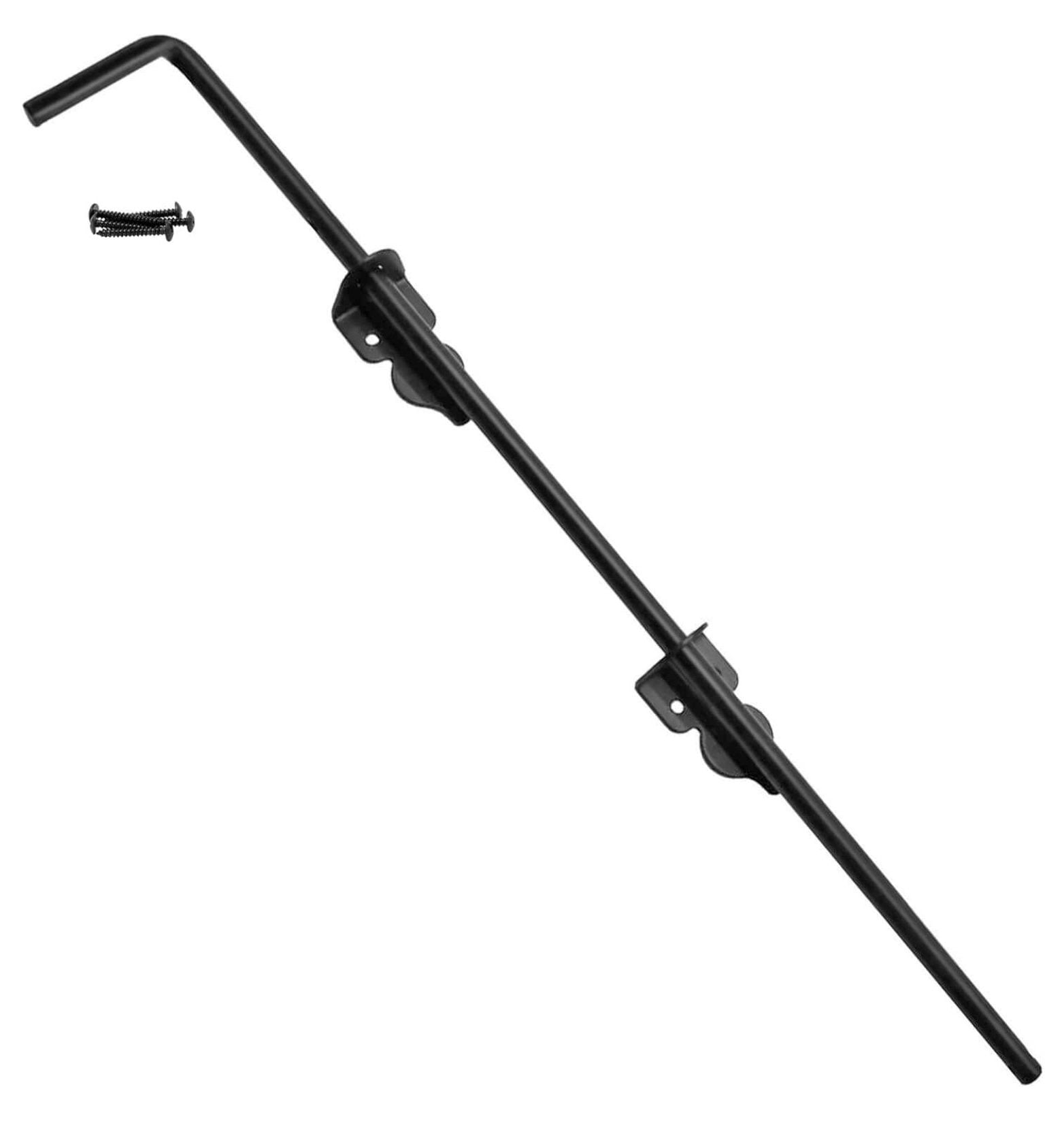 Wood Gate Drop Rod (AKA Cane Bolt, Drop Pin) - 24" Wood Fence Gate Rod ...