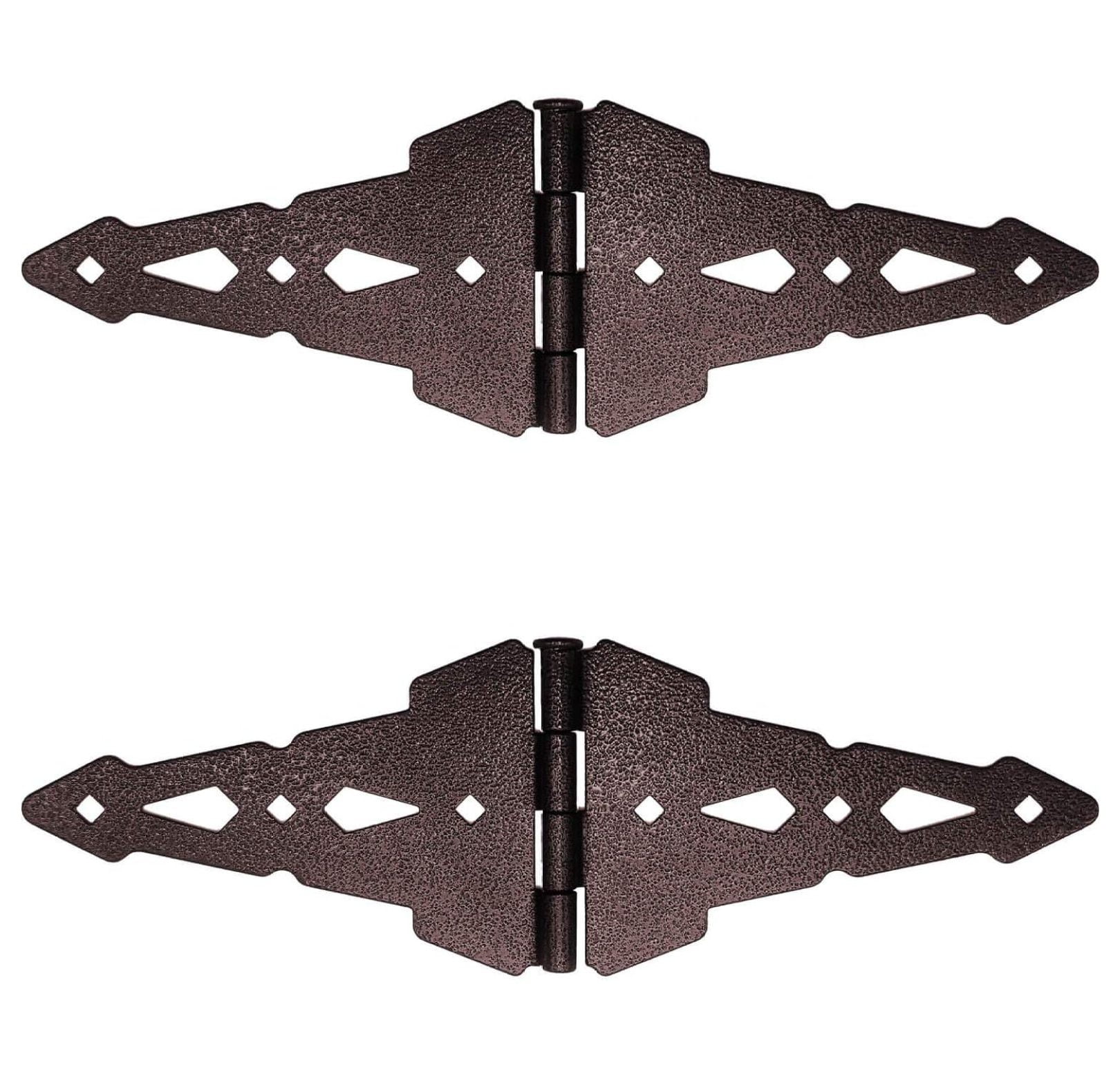 Wood Gate Hinges - Wood Fence Hinge Gate Kit, 8" Strap Gate Hinges ...