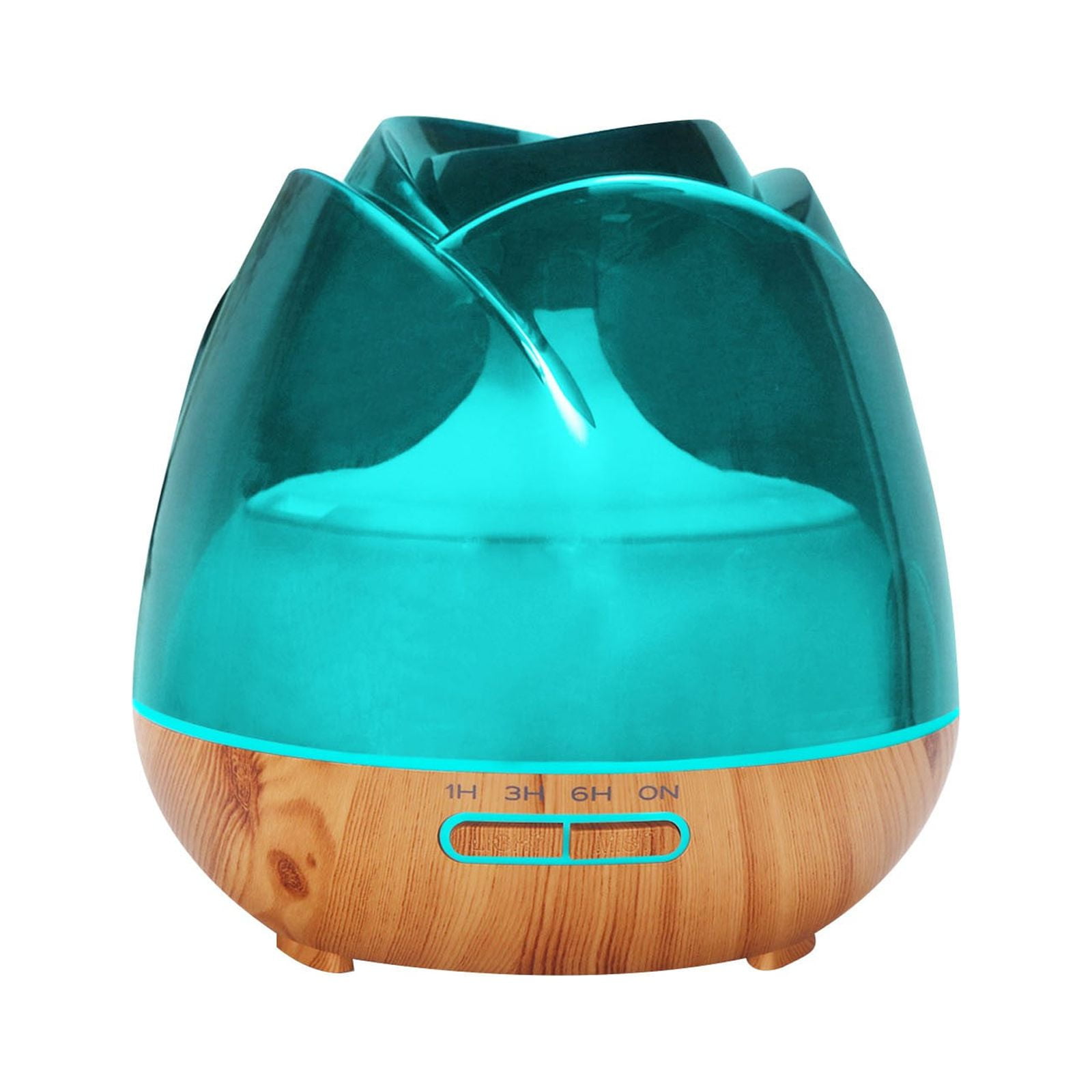 Wood Grain Aromatherapy Humidifier, 400ml Capacity, Essential Oil ...