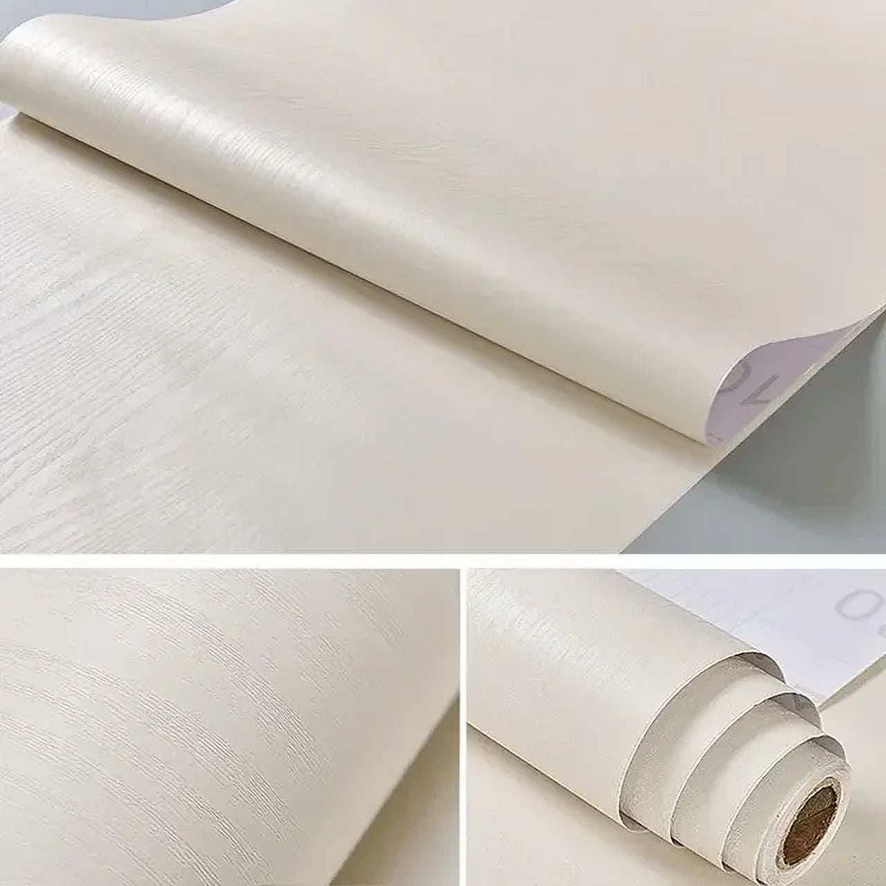 Wood Grain DIY Sticker: PVC Self-Adhesive Waterproof Wallpaper for Home ...