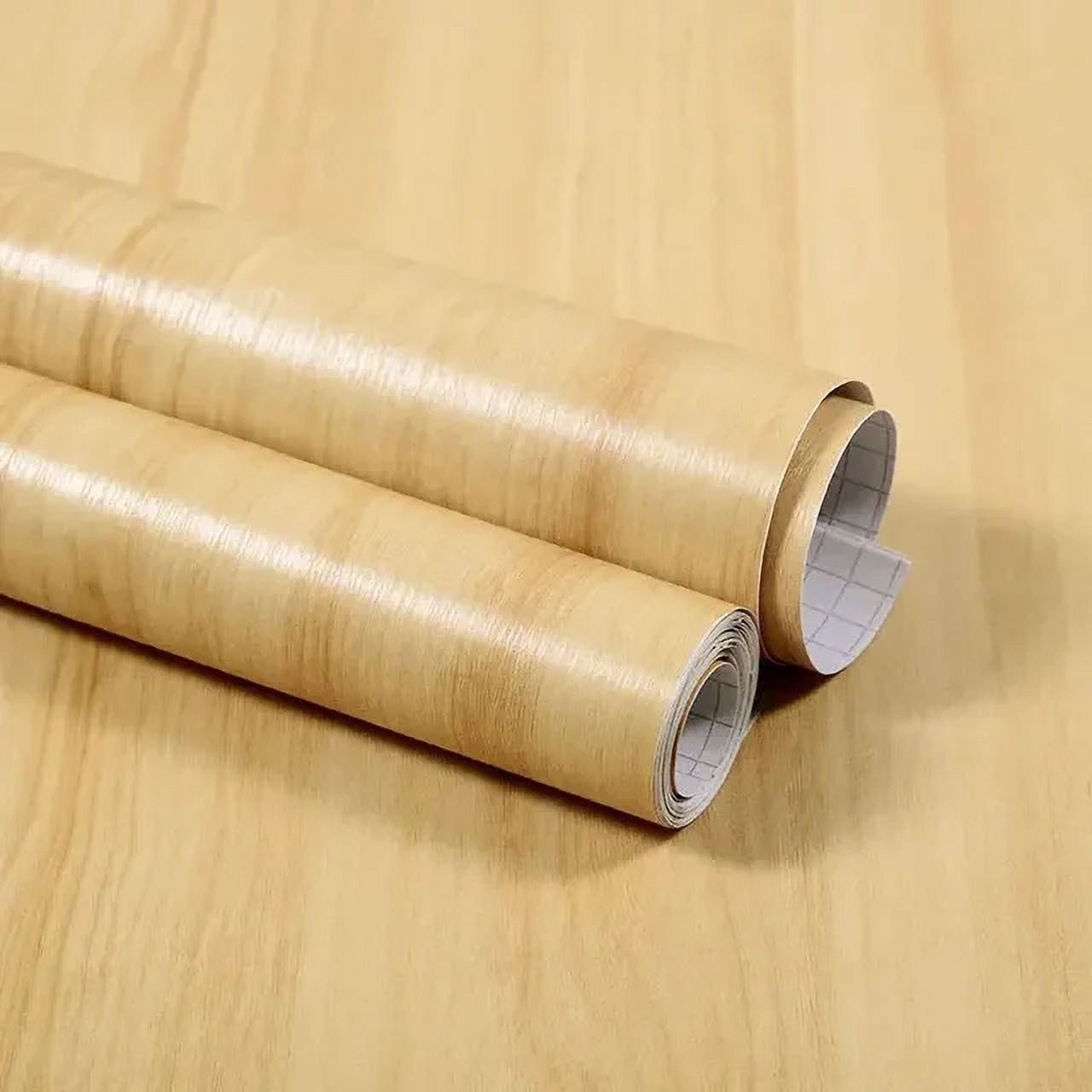 Wood Grain DIY Sticker: PVC Self-Adhesive Waterproof Wallpaper for Home ...