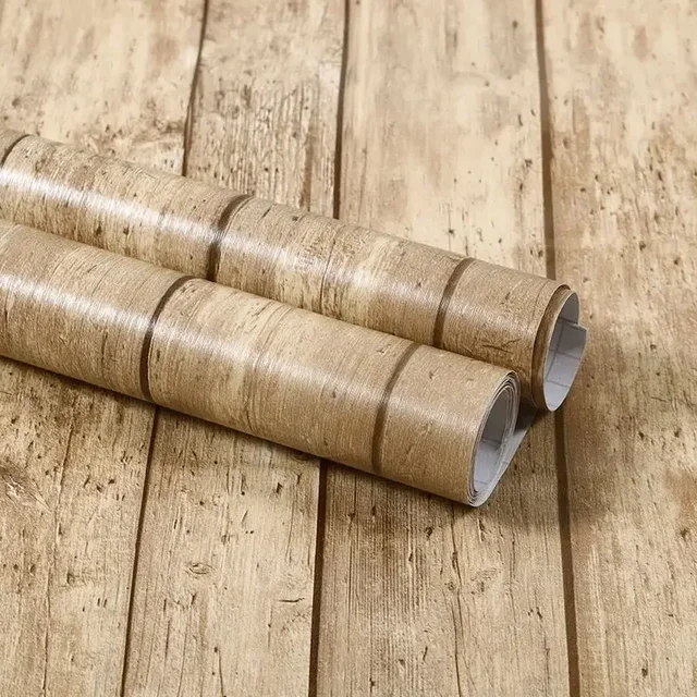 Ink Craft Wood Grain DIY Wall Stickers, 1 Pack - Walmart.com