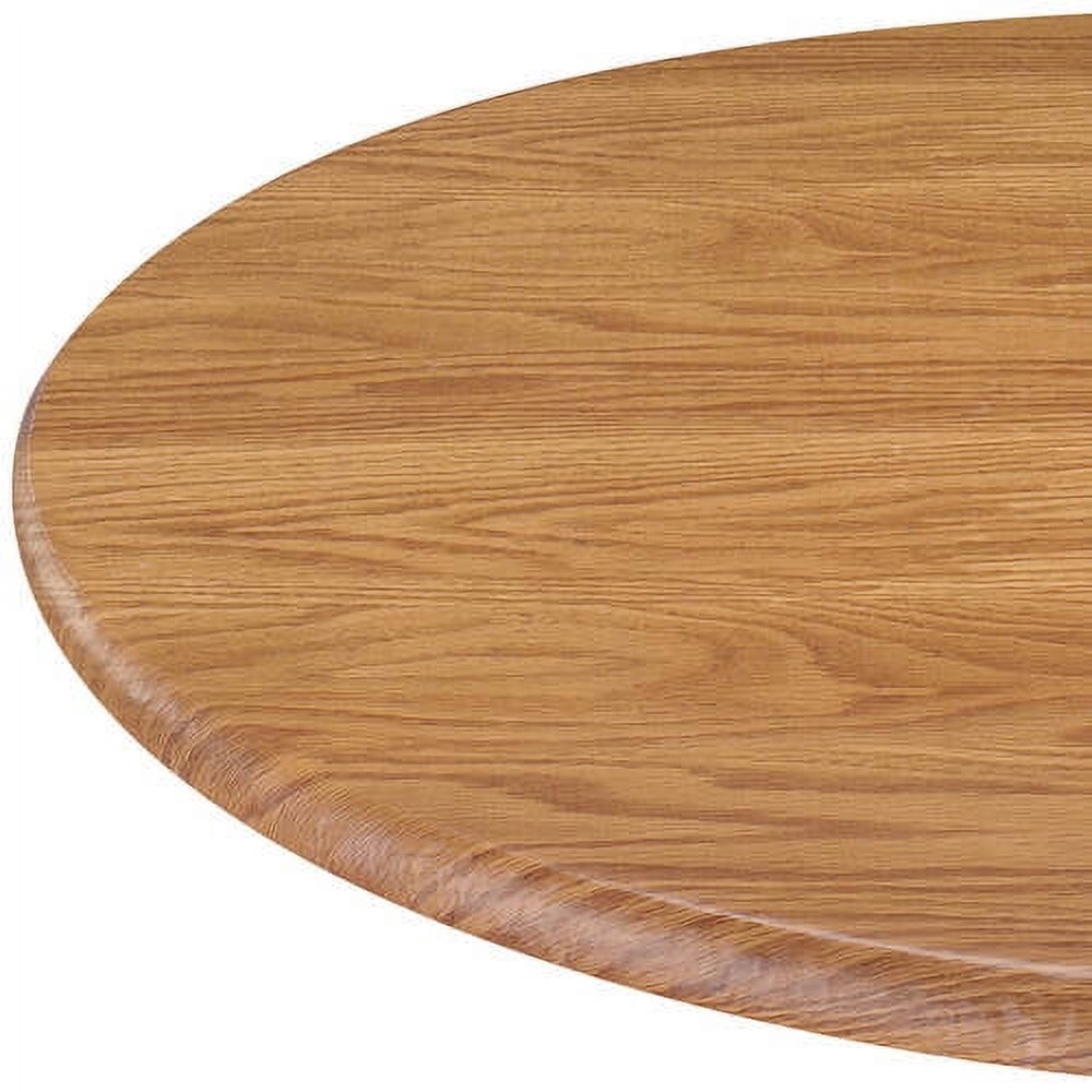 MK Elasticized 40’’ - 44’’ Pine Wood Grain Vinyl Tablecover - Walmart.com