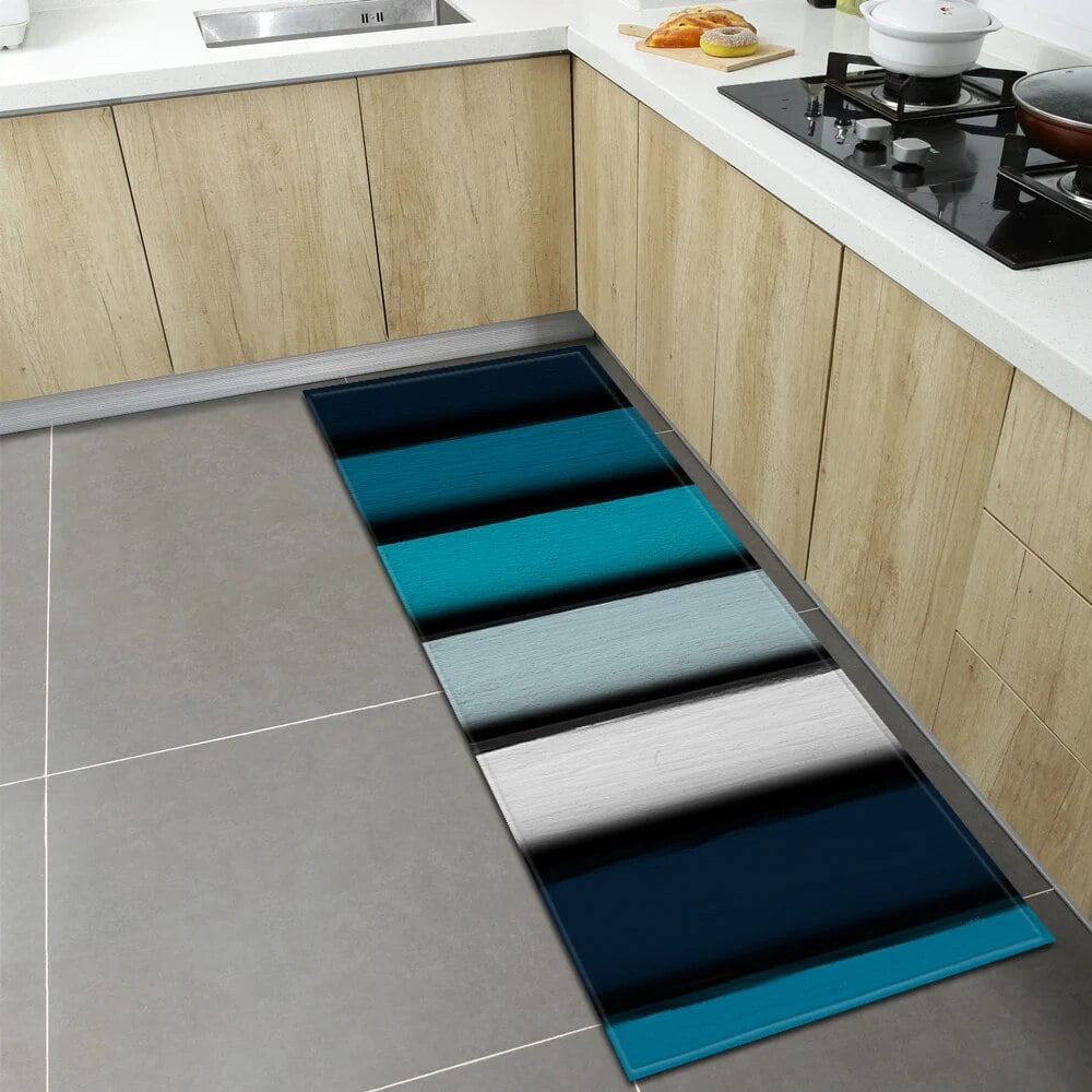 Wood Grain Kitch Rugs Home Entrance Doormat Bedroom Living Room ration ...