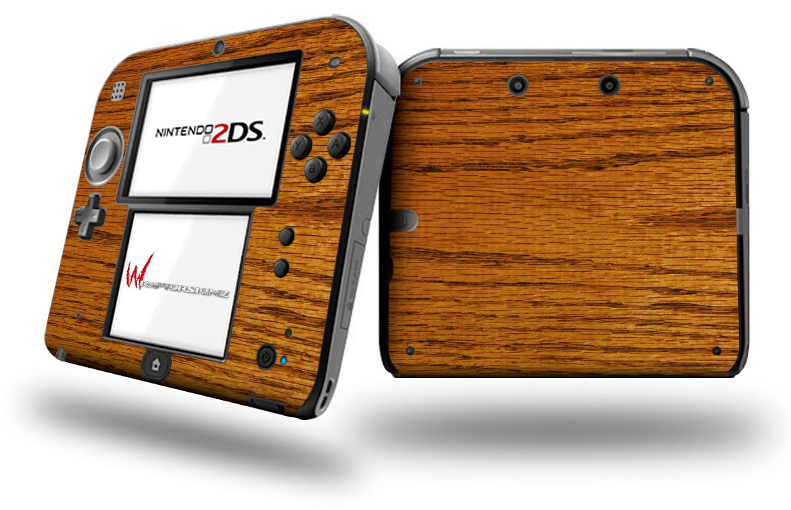 Wood Grain - Oak 01 - Decal Style Vinyl Skin fits Nintendo 2DS - 2DS ...