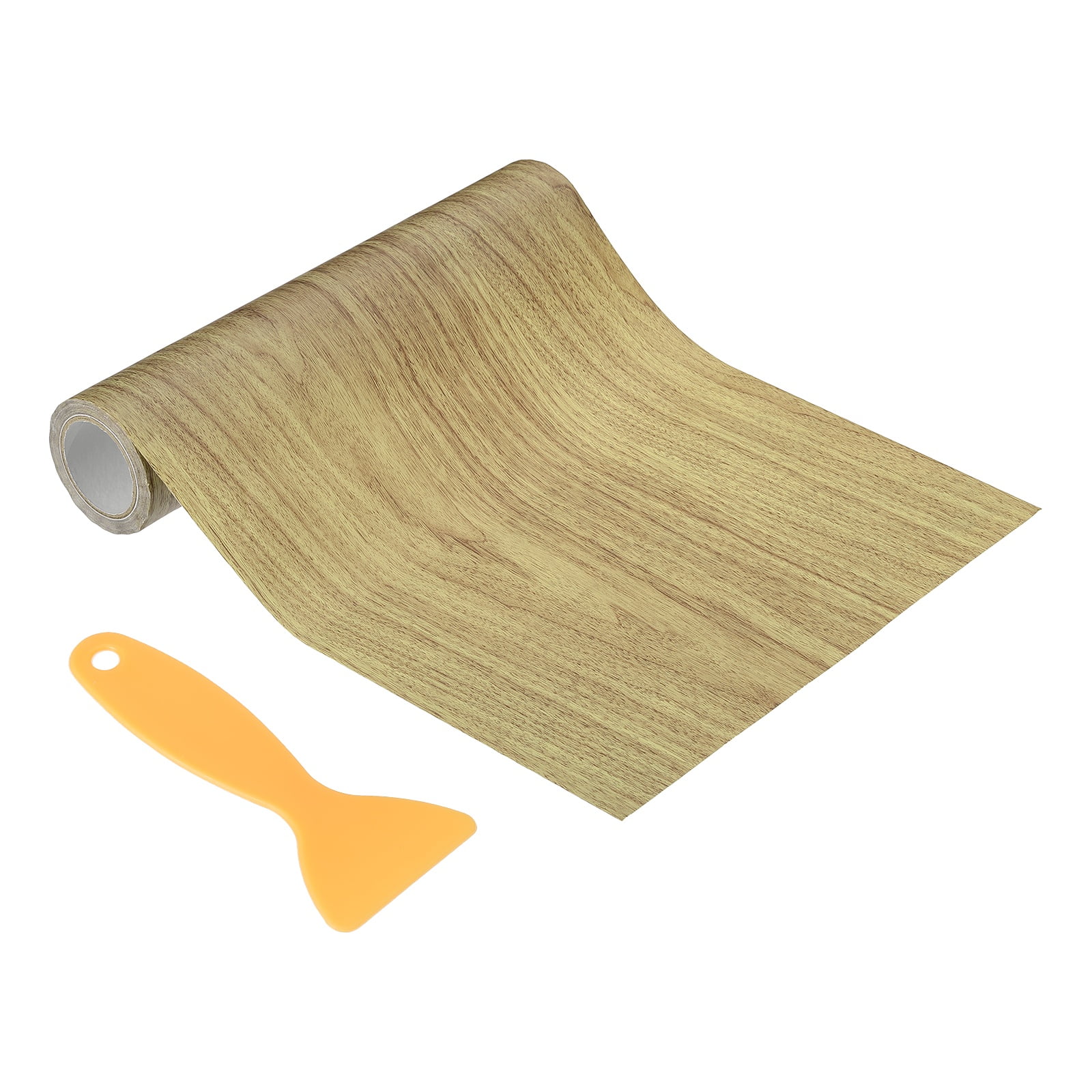 Uxcell Wood Grain Repair Tape 8" x 14.99' Self Adhesive Realistic ...