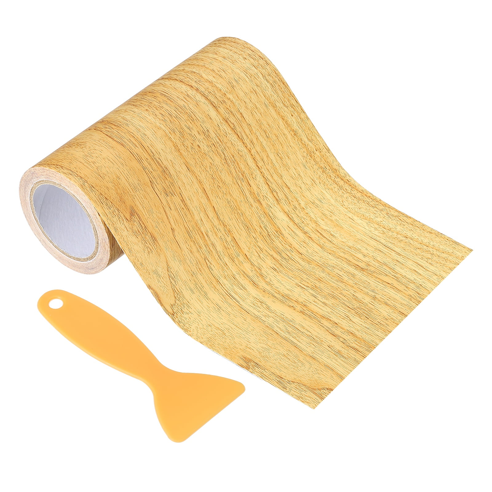Uxcell 1 Set PE Wood Grain Repair Tape 4.92" x 14.99' Self-Adhesive ...