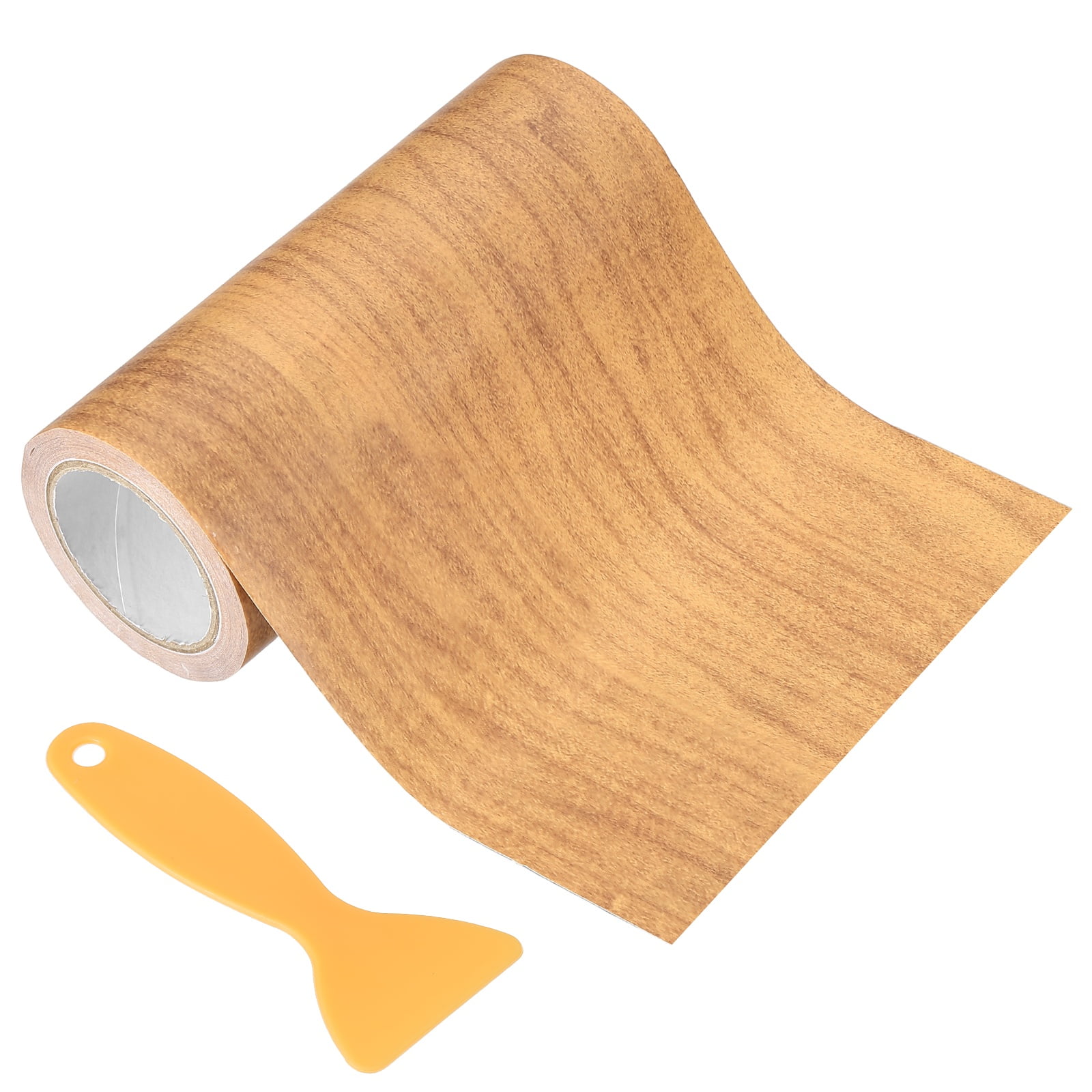 Uxcell Wood Grain Repair Tape 5" x 14.99' Self Adhesive Realistic ...