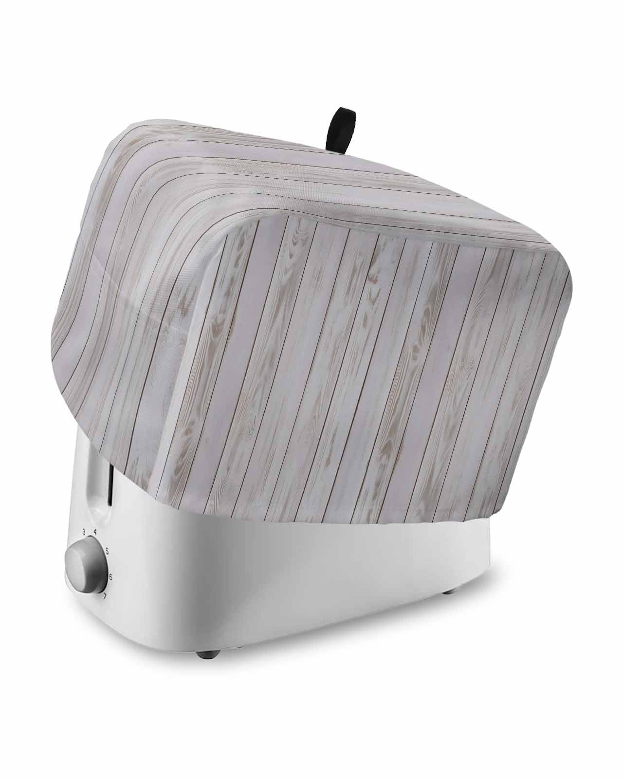 Wood Grain Rustic Toaster Cover 4 Slice, Large Kitchen Appliance Covers ...