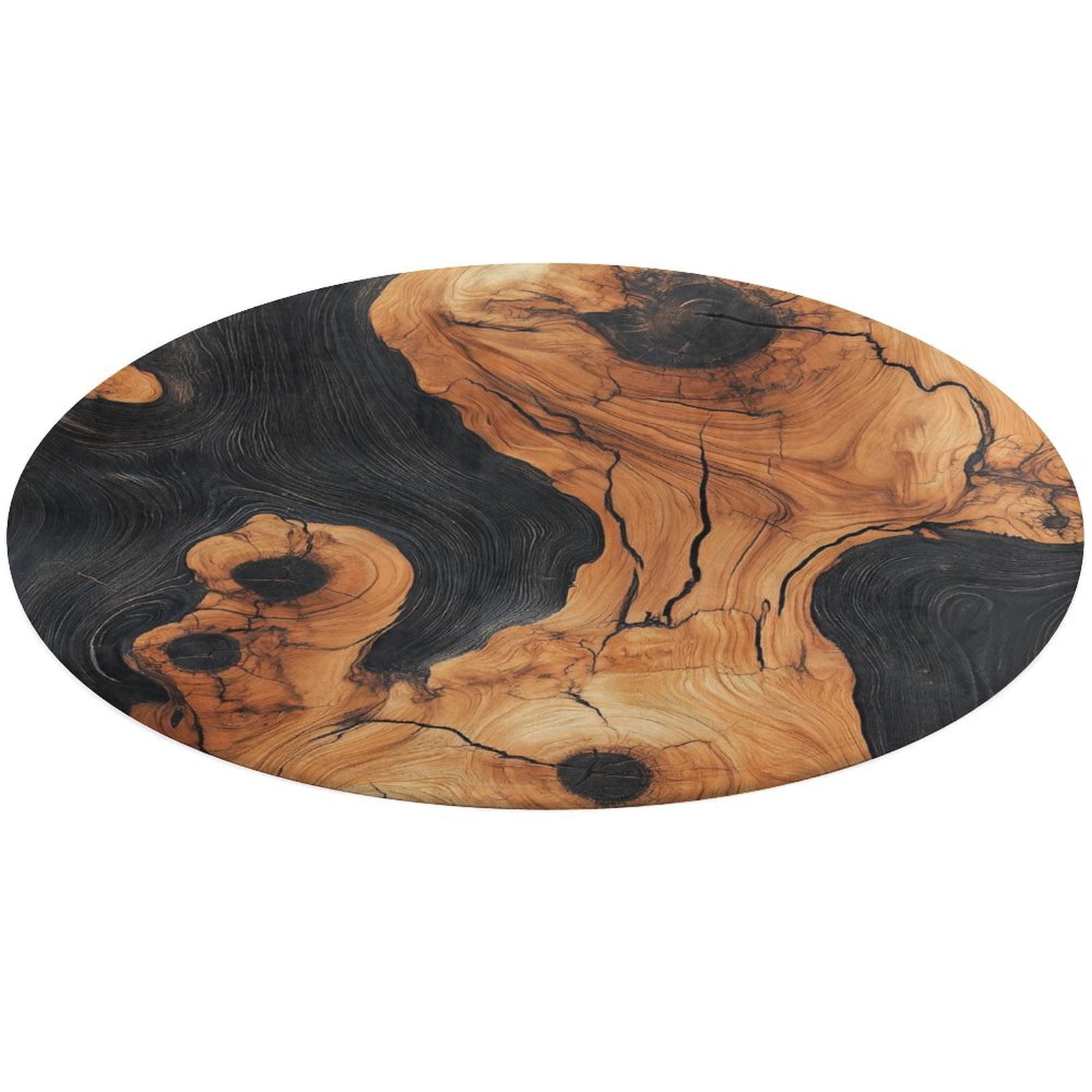 Wood Grain Texture Round Carpet Living Room Carpet Modern And Stylish ...