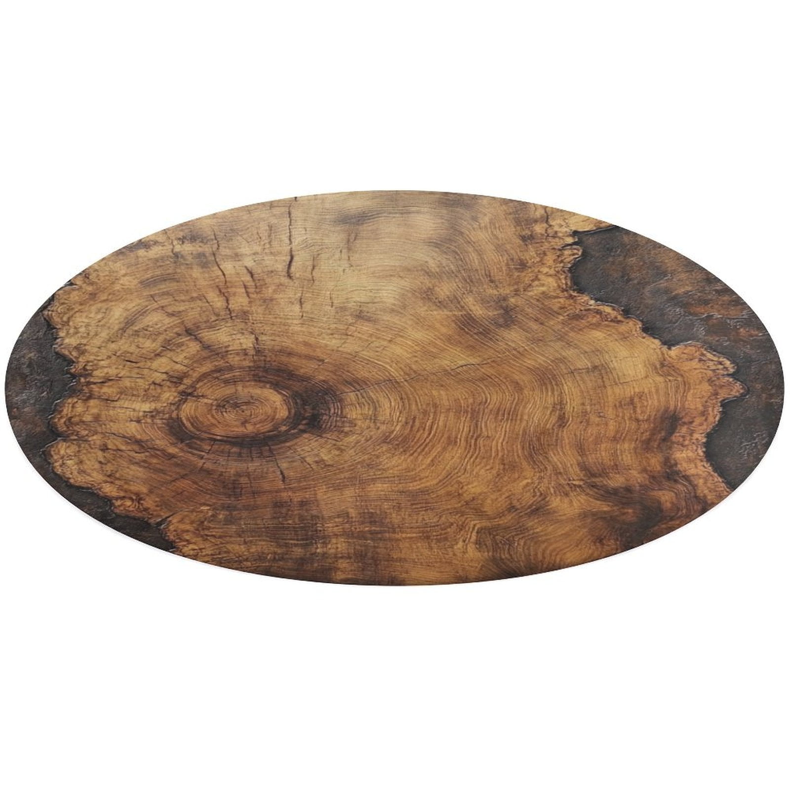 Wood Grain Texture Round Carpet Living Room Carpet Modern And Stylish ...
