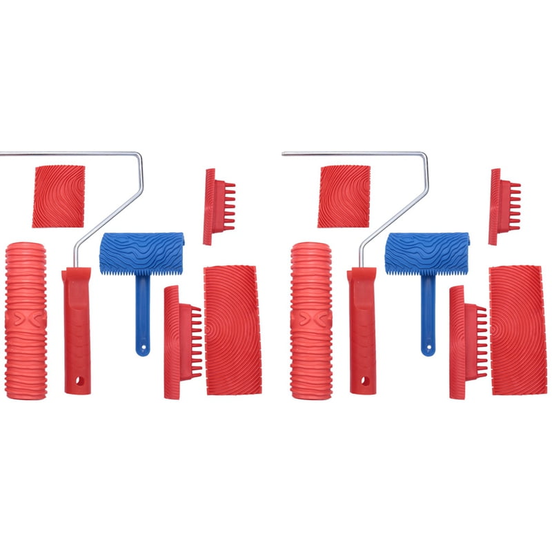 Wood Grain Tool Set, 12Pcs 7 Inch Graining Painting Tool Wood Texture ...