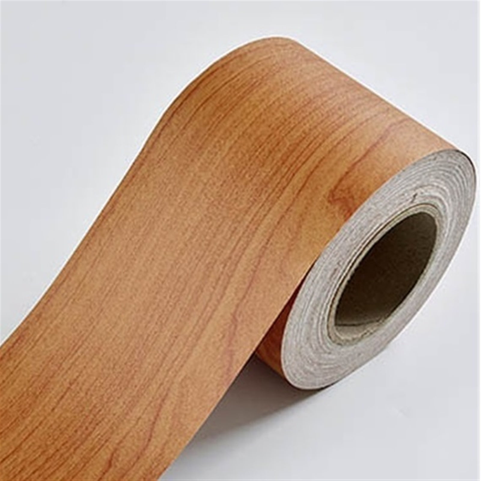 Wood Grain Waist Line Baseboard Wall Stickers Living Room Bathroom ...