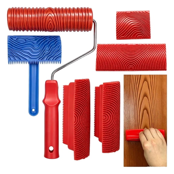 Cleaning Brush2 | Roller Wood Imitation Grain Set Tool Wood Tool Grain ...