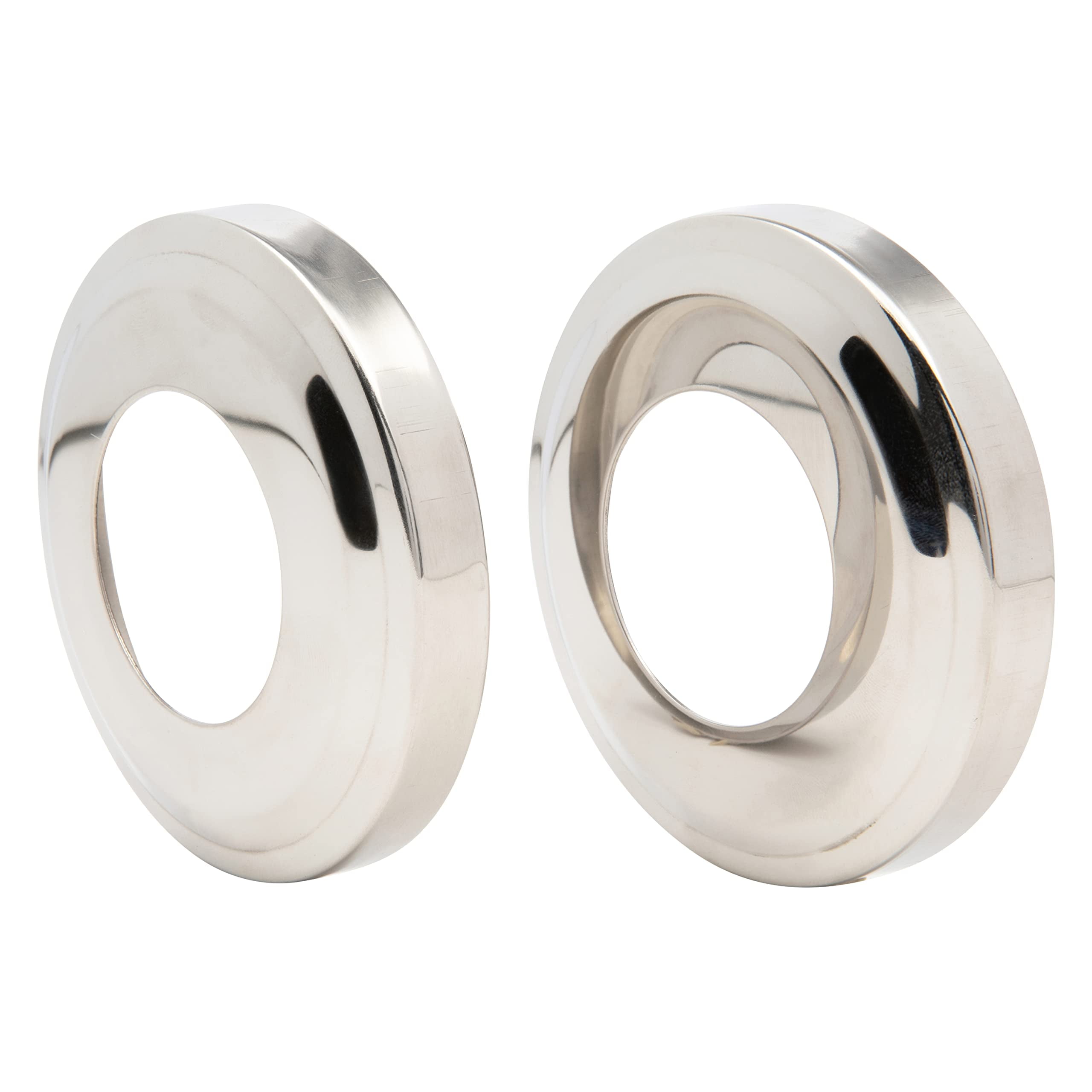 Wood Grip 2-Pack Stainless Steel Escutcheons for Pool Handrail - Size ...