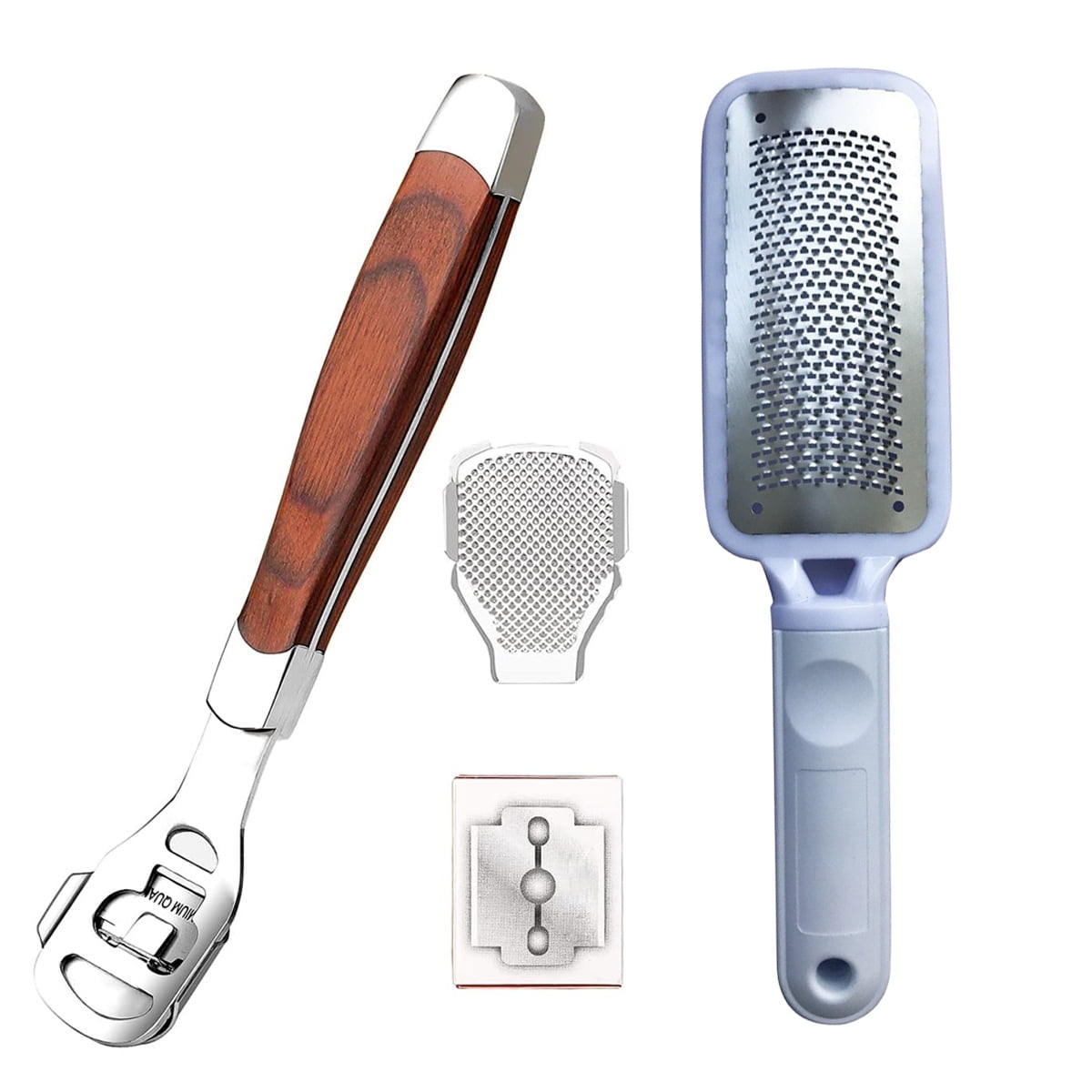 Wood Handle Callus Shaver And Colossal Foot Rasp Foot File, Foot Care ...