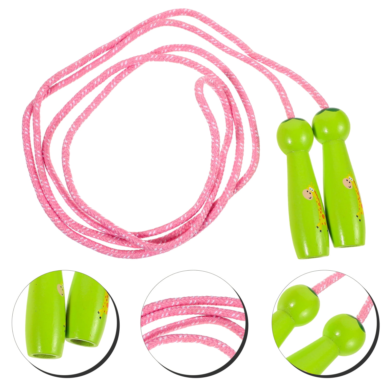 Wood Handle Jump Rope,Jumping Rope Outdoor Jump Rope Adjustable Jump ...
