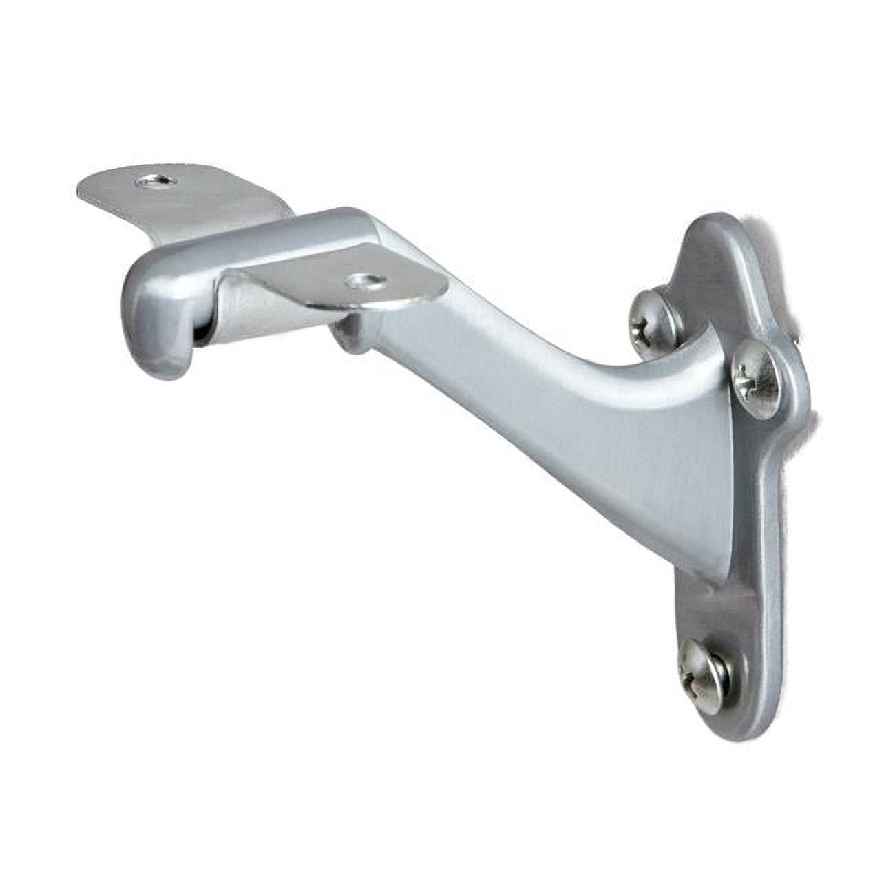 Wood Handrail Mounting Bracket, Brushed Chrome - 2 Piece - Walmart.com