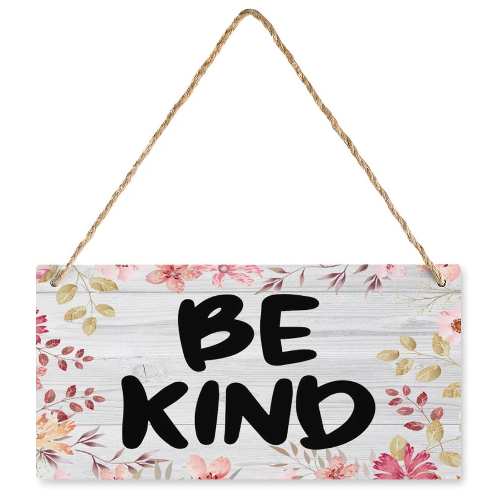 Wood Hanging Decor Sign Be Kind Sign Wooden Sign Decor Sign, Funny Home ...