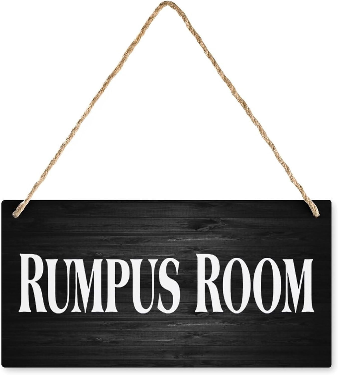 Wood Hanging Decor Sign Rumpus Room Wooden Wall Art Decor Decorative ...