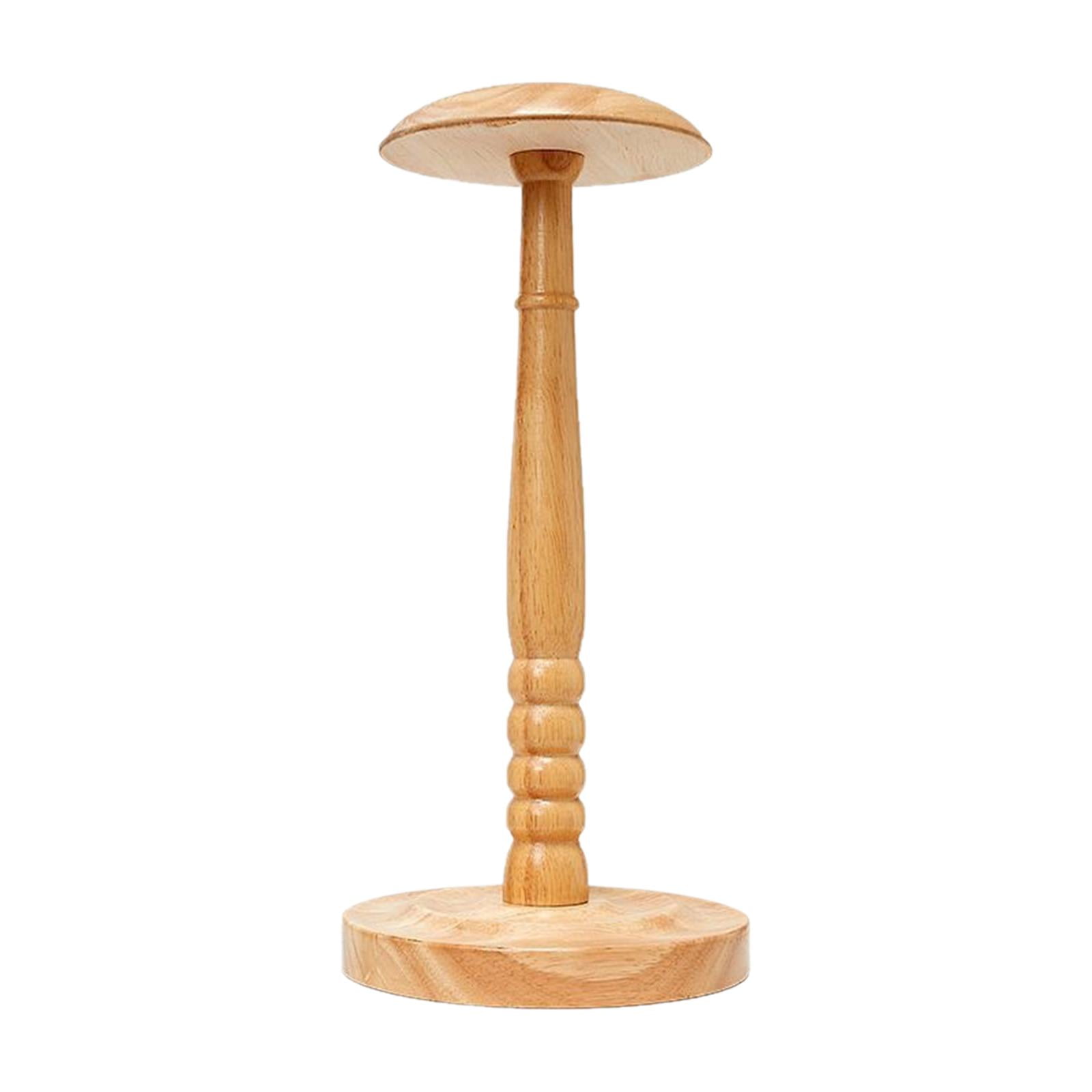 Wood Hat Stand Ball Cap Display Holder Display, Jewelry Display Riser ...