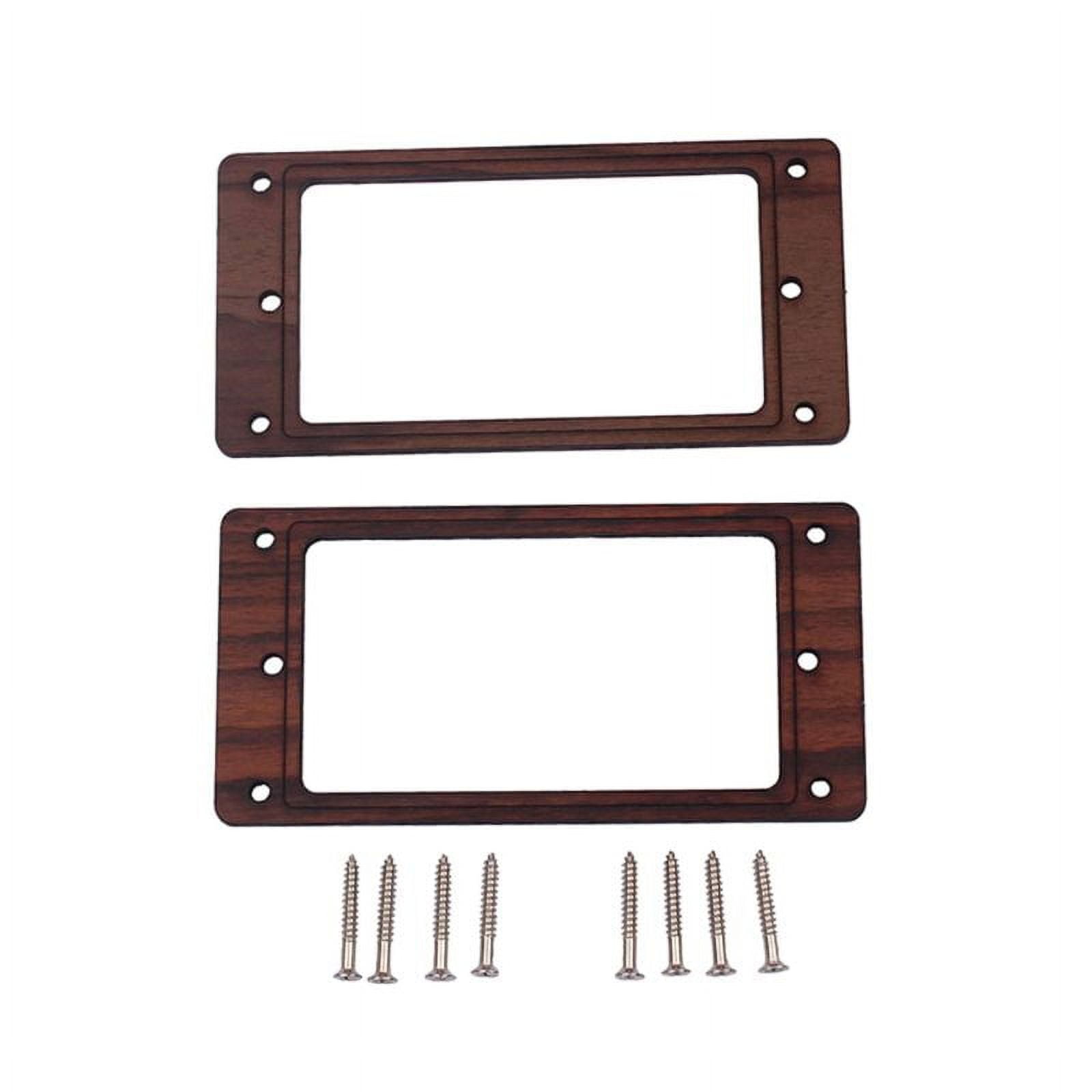 Wood Humbucker Pickup Mounting Ring Frame with Screws for LP Guitar ...