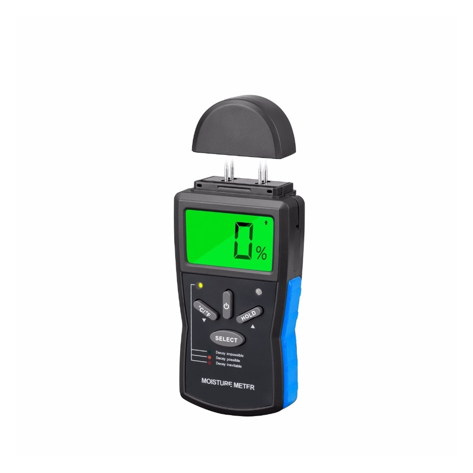 Wood Humidity Meter Moisture Meter LCD Digital Humidity Tester Timber ...
