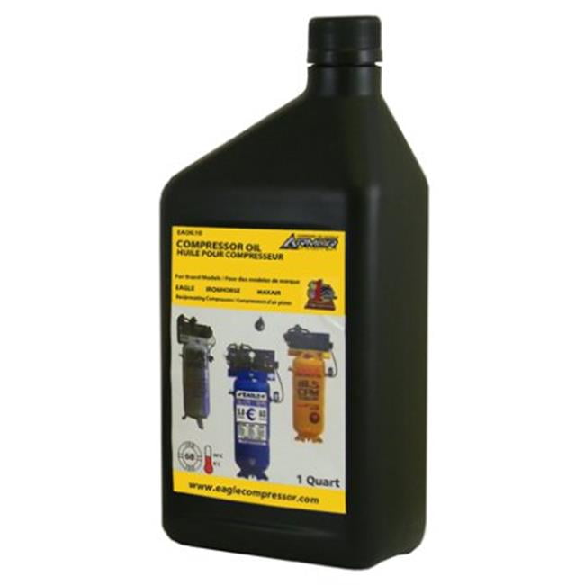 Wood Industries EAOIL10 PSI Max Electric Compressor Oil, Black ...
