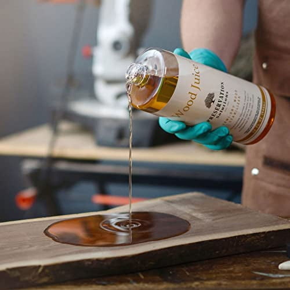 Preservation Solutions - Wood Juice Quart - Semi Dry Wood Stabilizer ...
