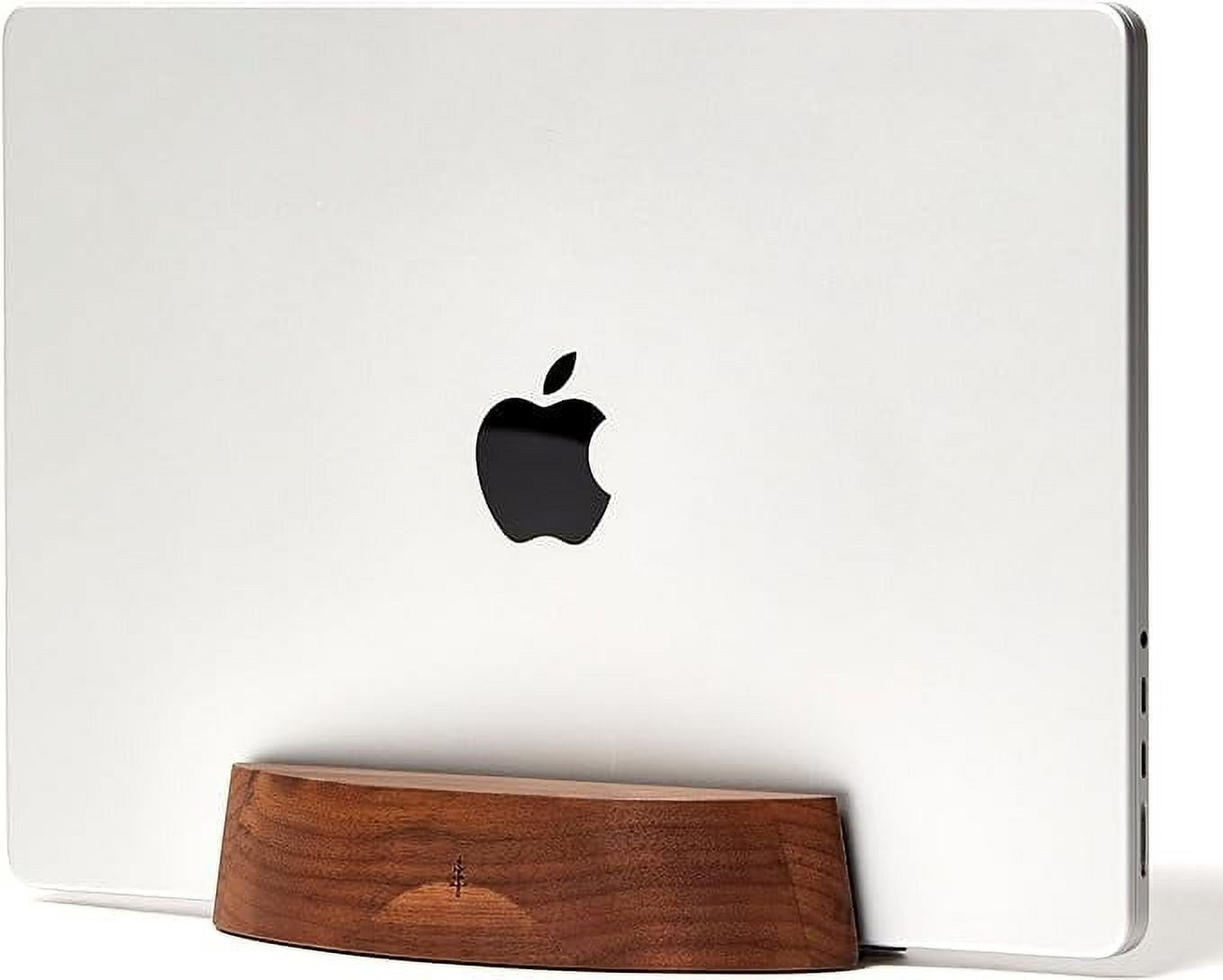 Wood Laptop Stand,Universal Computer Stands for Desk,Vertical Laptop ...