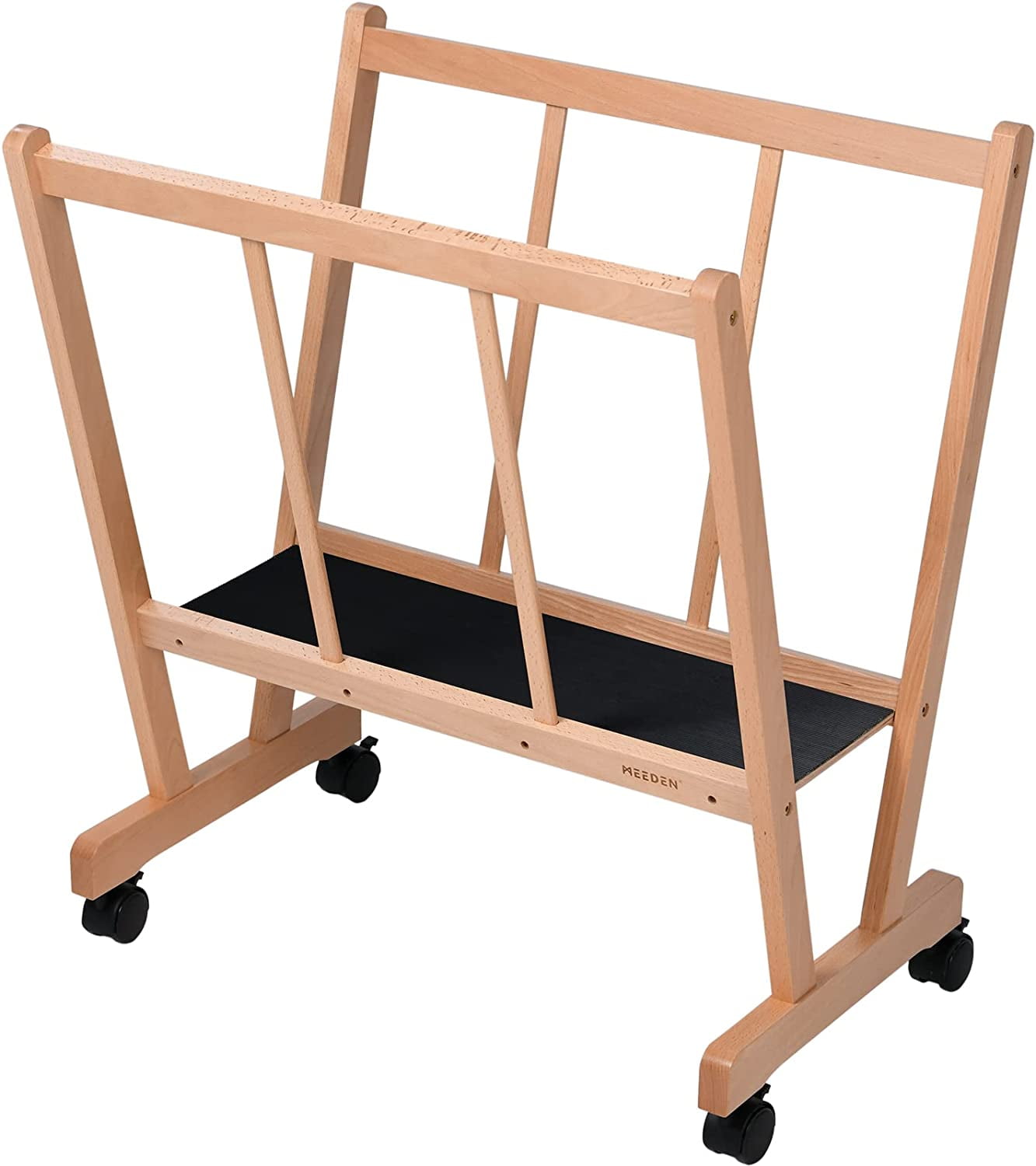 Wood Large Print Rack with Castors, Artist Storage and Display, Premium ...