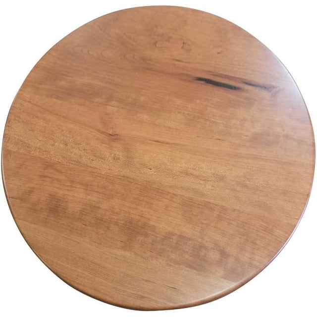 Wood Lazy Susan Turntable – Solid Wooden Spinning Kitchen Table ...
