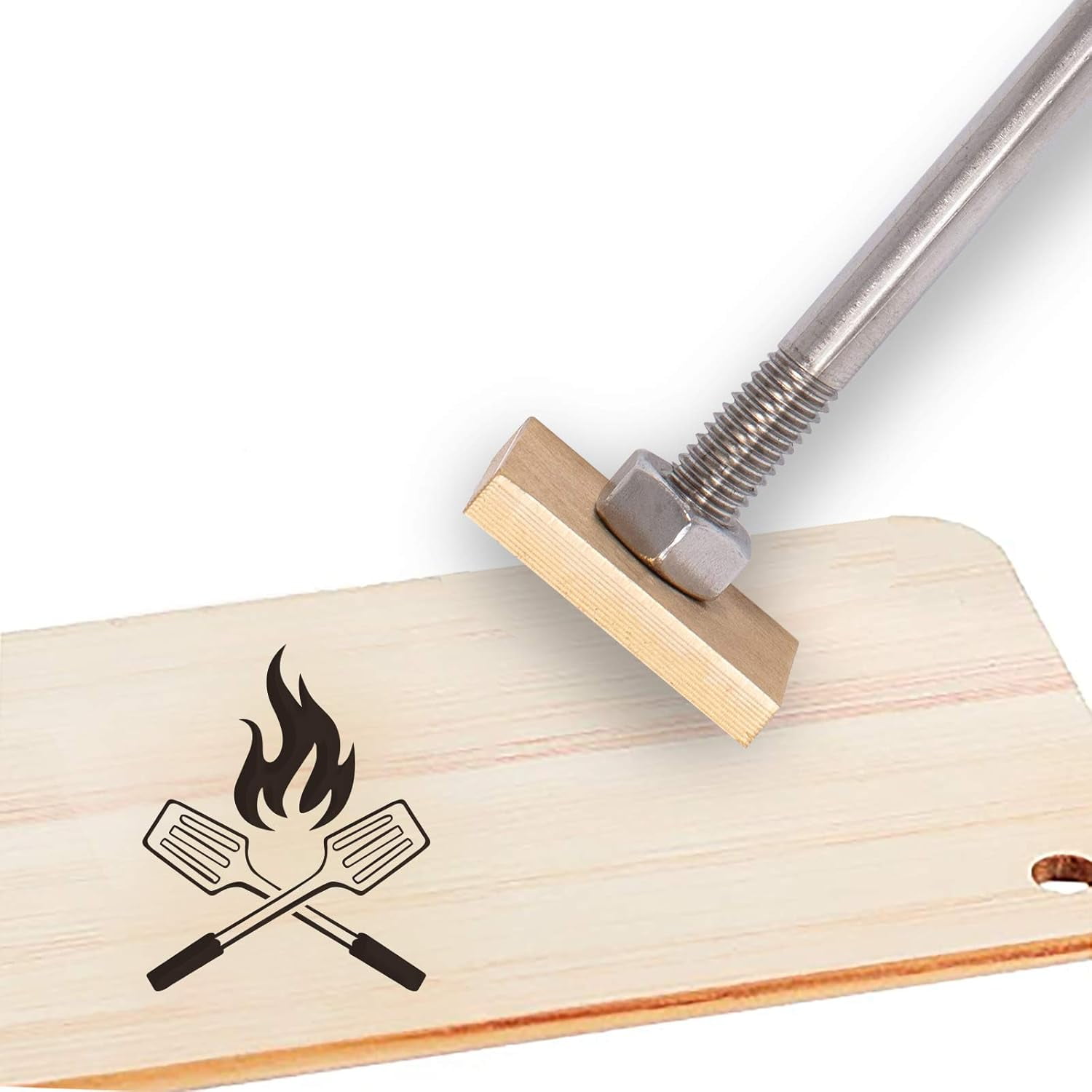 Wood/Leather/Cake Branding Iron 1.2” Branding Iron Stamp Custom Logo ...
