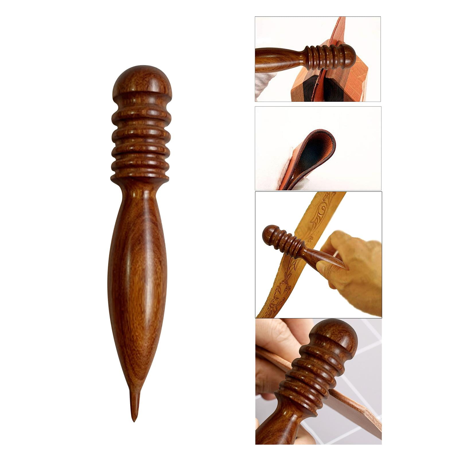 Wood Leather Edge Burnisher Polisher Stick Leather Craft Leather Craft ...