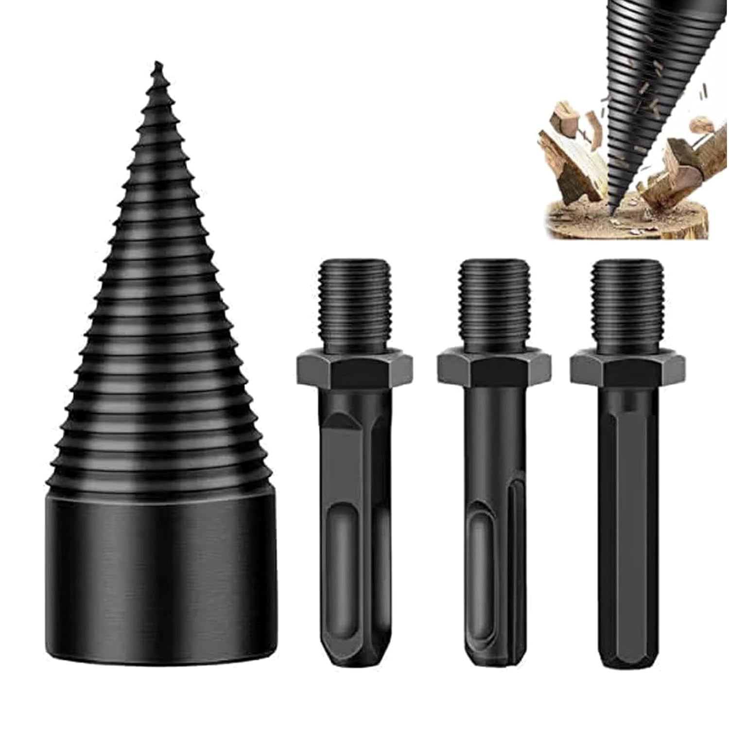 Wood Log Splitter Firewood Drill Bit, Wood Splitter Drill Bit, Heavy ...