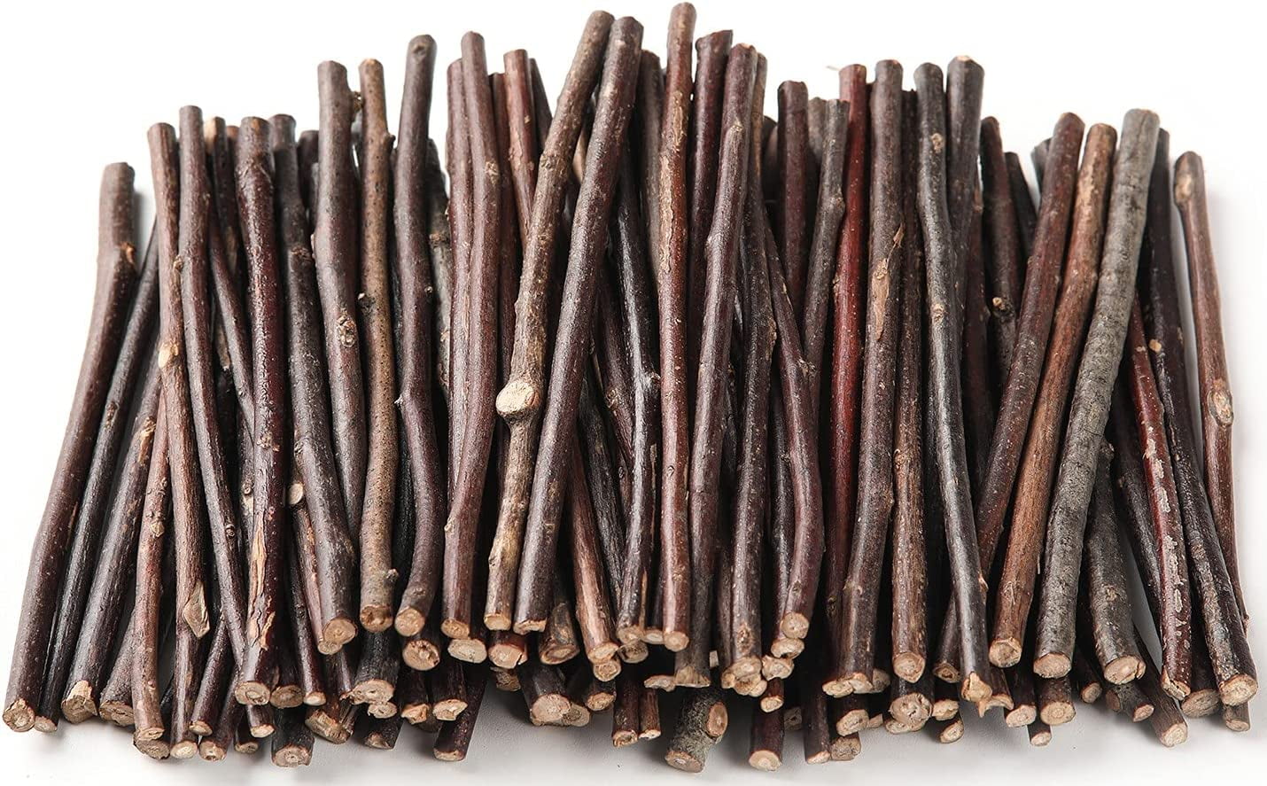 Wood Log Sticks for Crafts 4 Inch Long Birch Wood Craft Sticks Natural ...