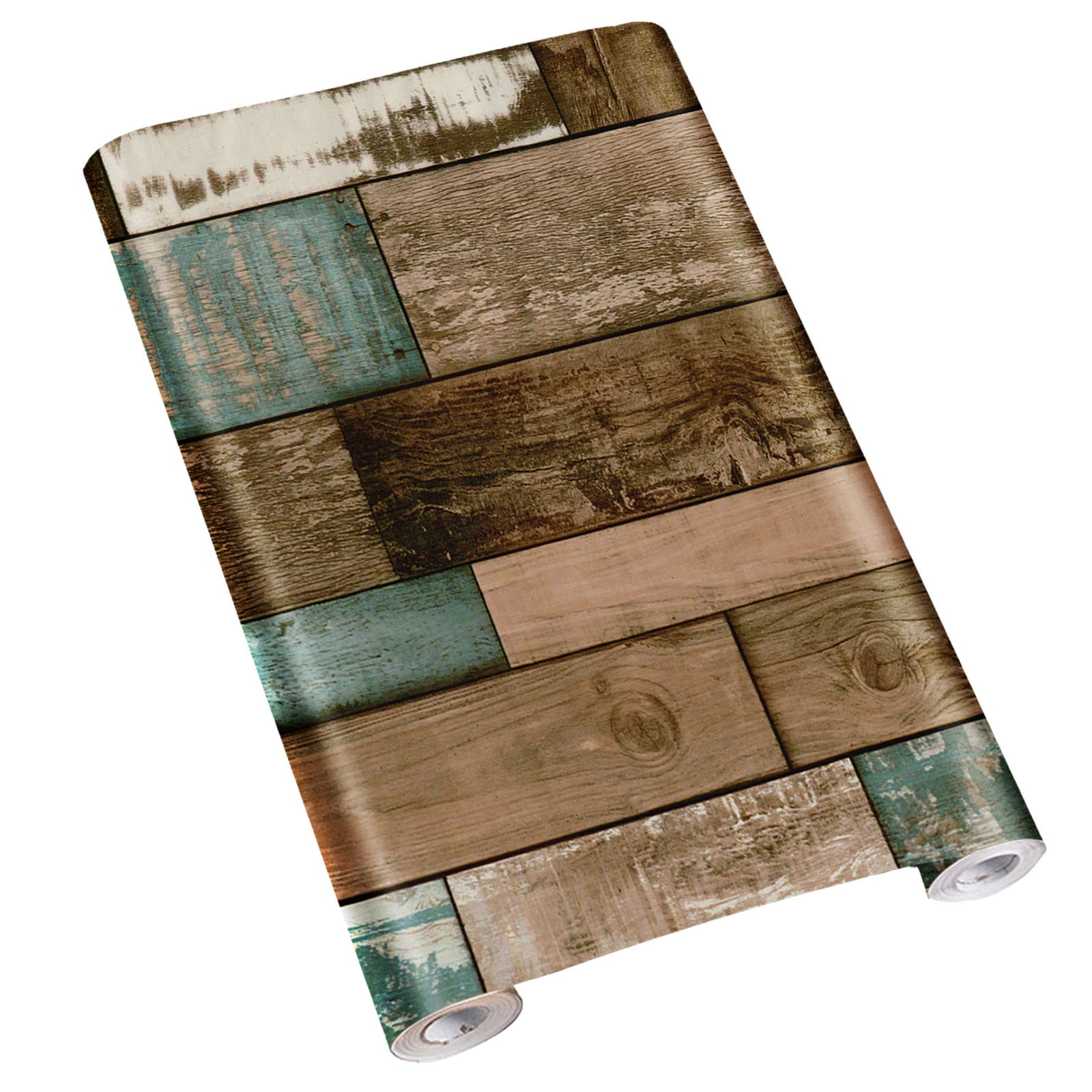 Wood Look Textured WallpaperVintage Rustic Shiplap Peel And Stick ...