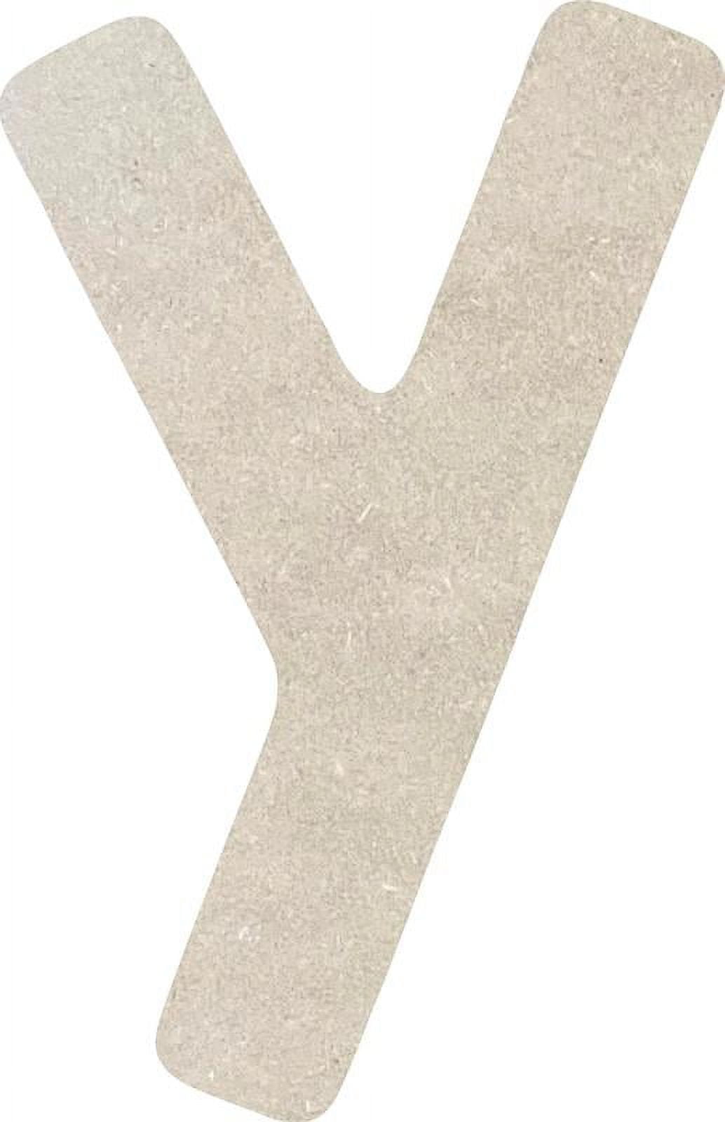 Wood MDF Letter Y, Craft Alphabet 20'' Small Home Décor, Rawles ...