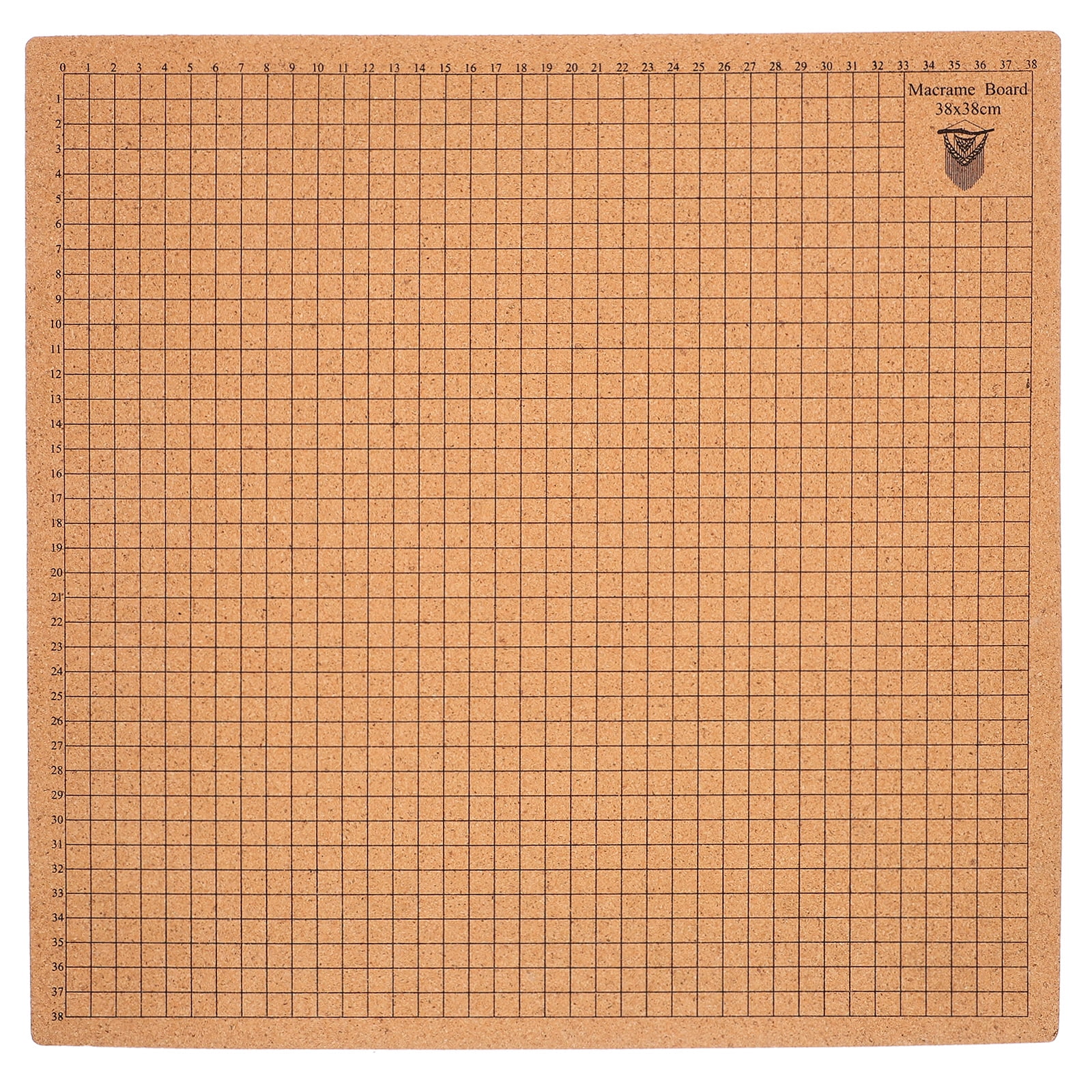 Wood Macrame Board Wood Board Grid Rope Knotting Board for Knotting ...