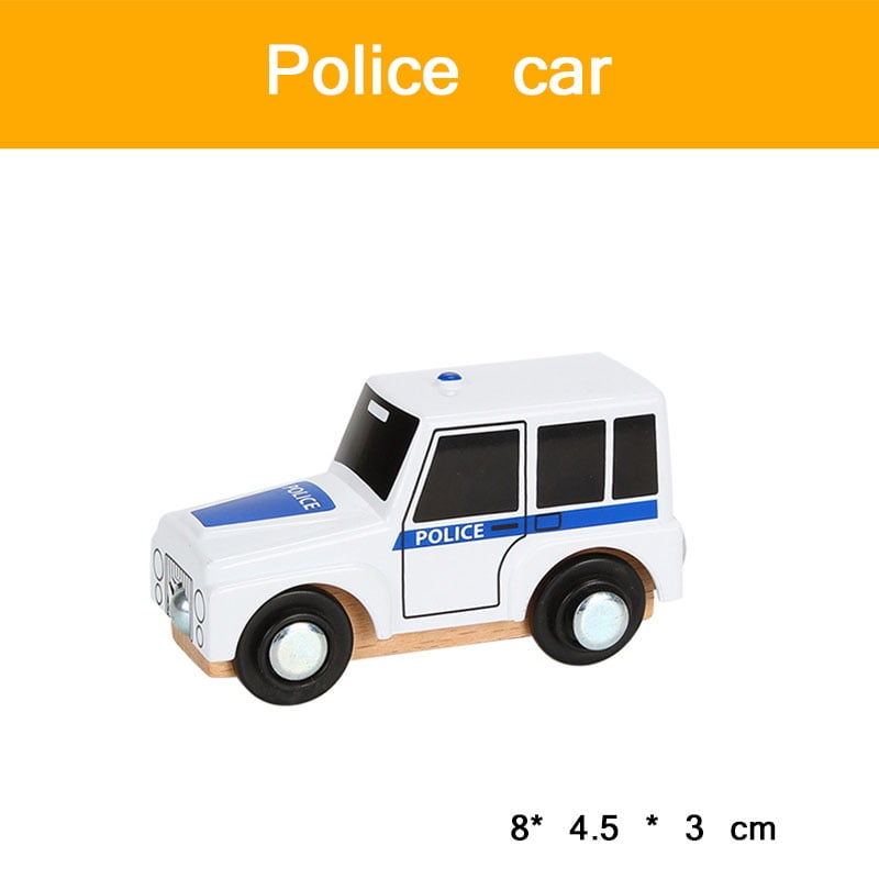 Wood Magnetic Train Plane Wooden Track Railway Helicopter Car Truck ...