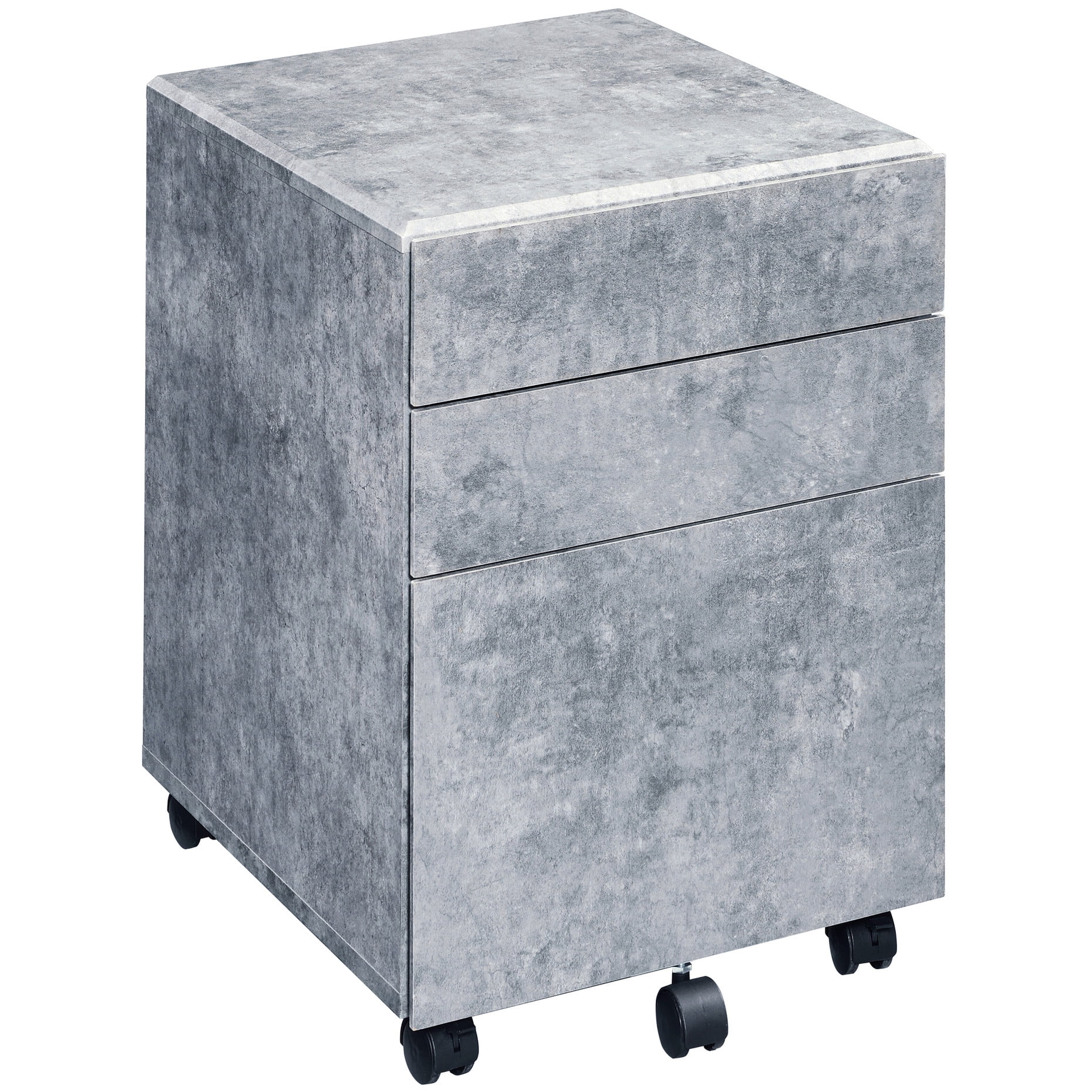 Wood Material Build - 3 Drawer Filing - Office Workspace - Effortless ...