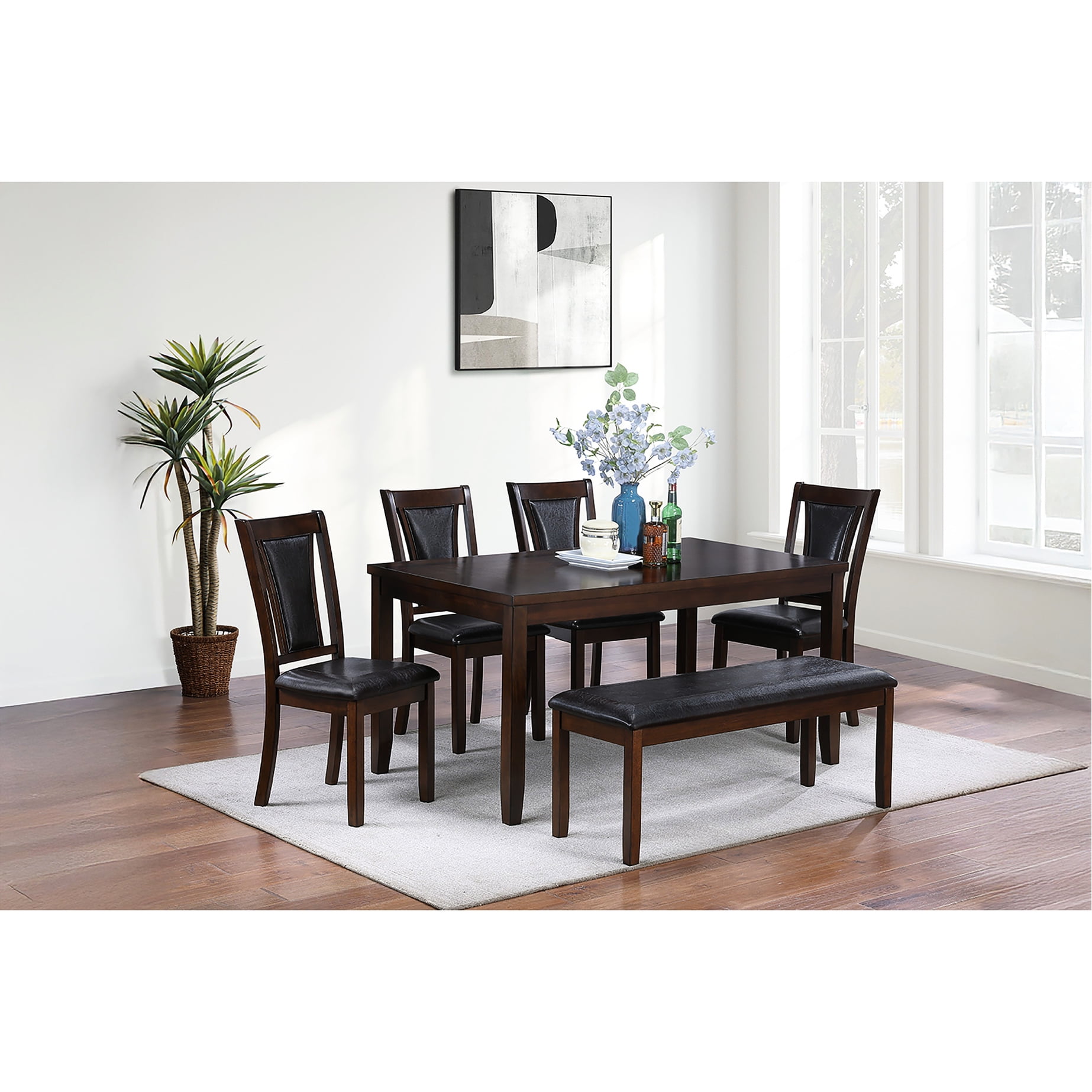 Wood Material - Comfortable Seating for Multiple Guests - Dining Room ...