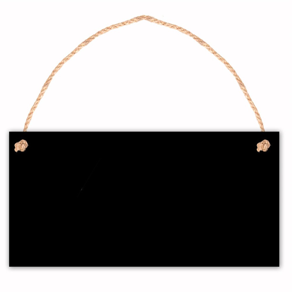 Wood Message Boards Hanging Blackboard Sign Board Writing Message Board ...
