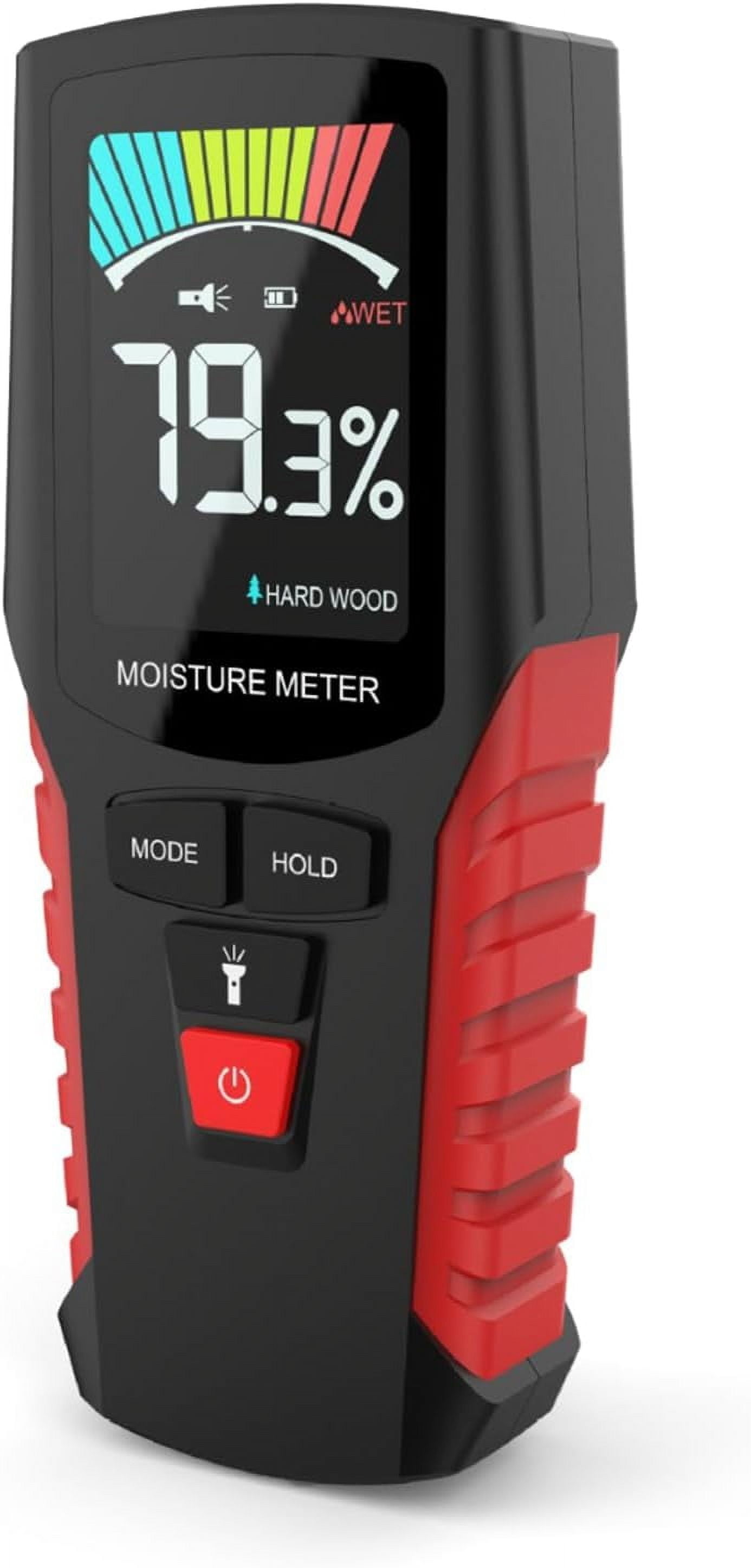 Wood Moisture Meter - Moisture Tester For Firewood, Wall, Floor ...