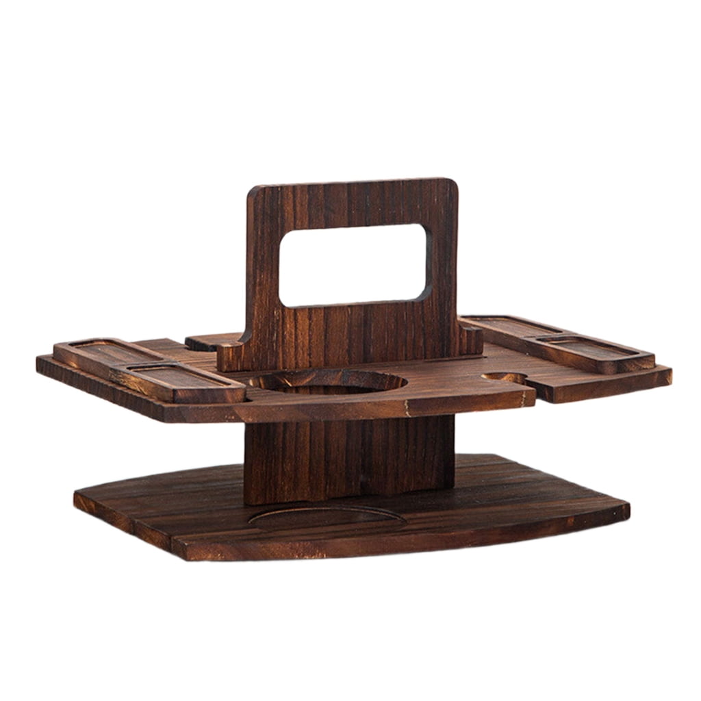 Wood Multiple Layer Serving Tray for Kitchen Countertop Organization ...