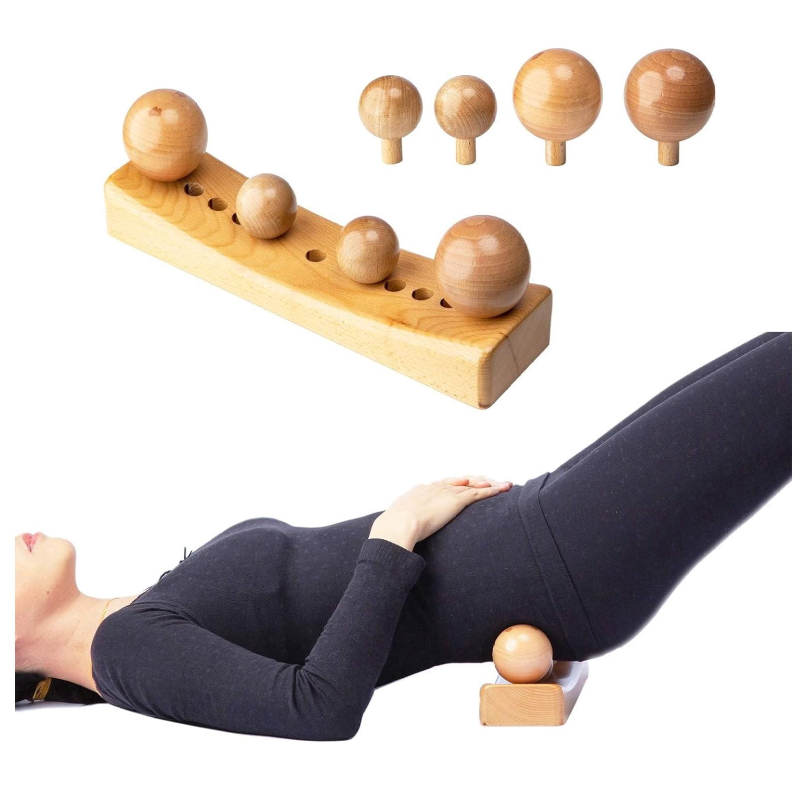 Wood Muscle Release Tool,Personal Body Massage for Release Back Bain ...
