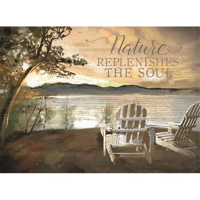 Wood Nature Wall Plaque - Walmart.com