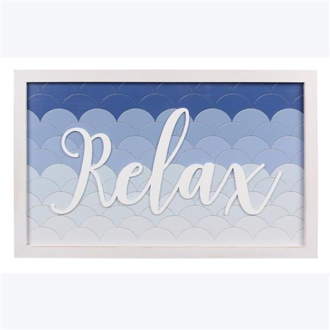 Wood Nautical Wall Sign with Raised Word & MDF - Walmart.com